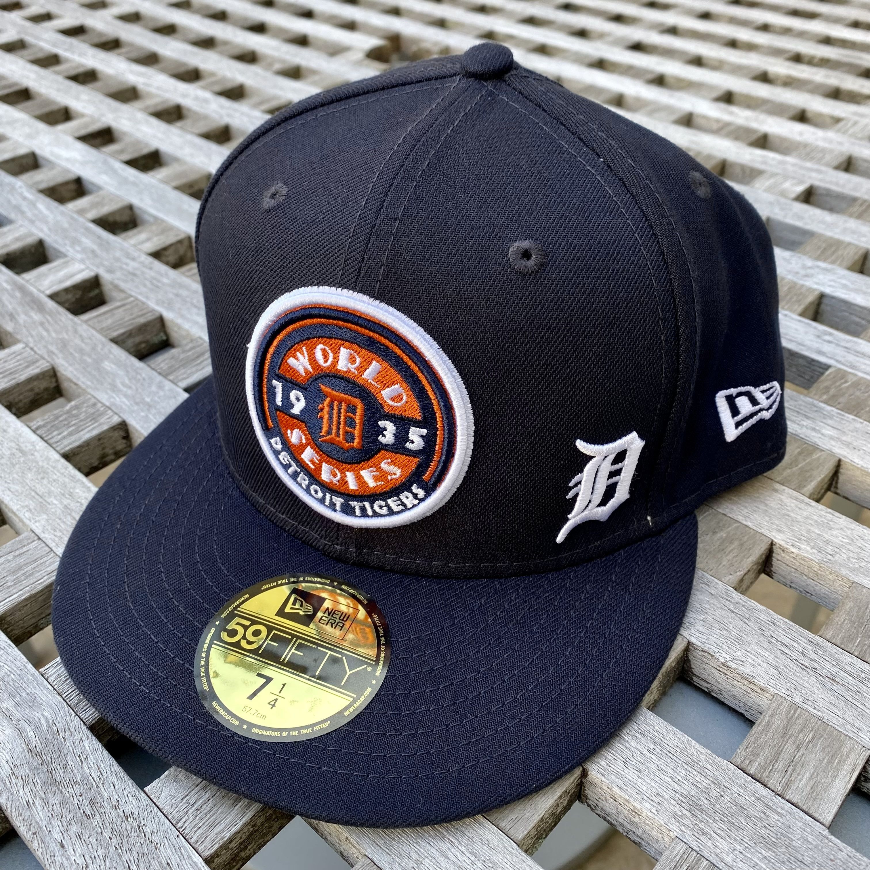 New Era Detroit Tigers 1935 World Series Patch Lids Hat 7 1/4 | Grailed