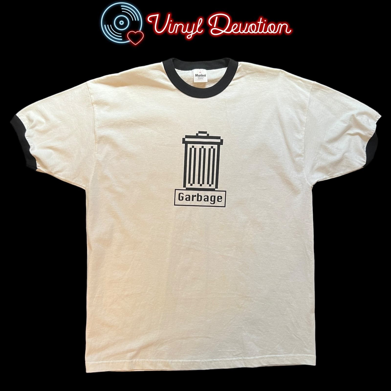 Band Tees Garbage Band 90s Vintage Size XL Signed By Dan Shulman | Grailed