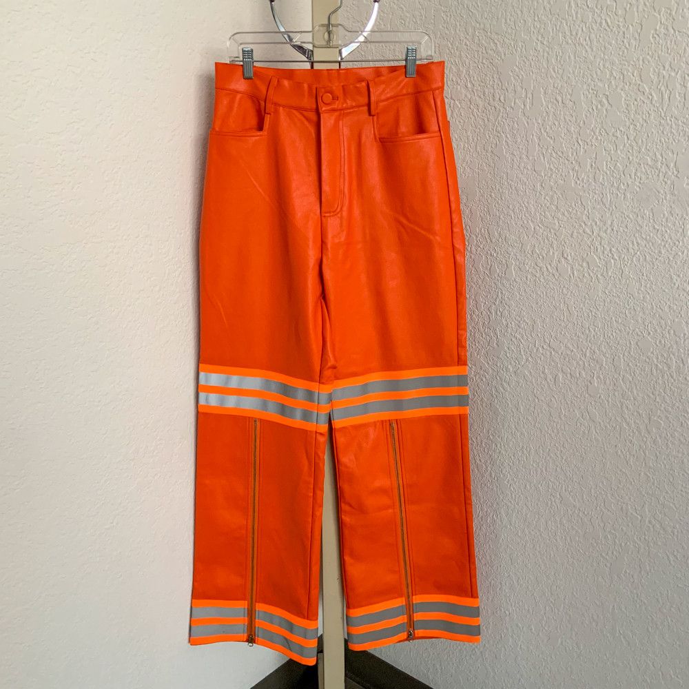 Doublet NWT Yoikadakada Vegan Leather Fireman Pants | Grailed