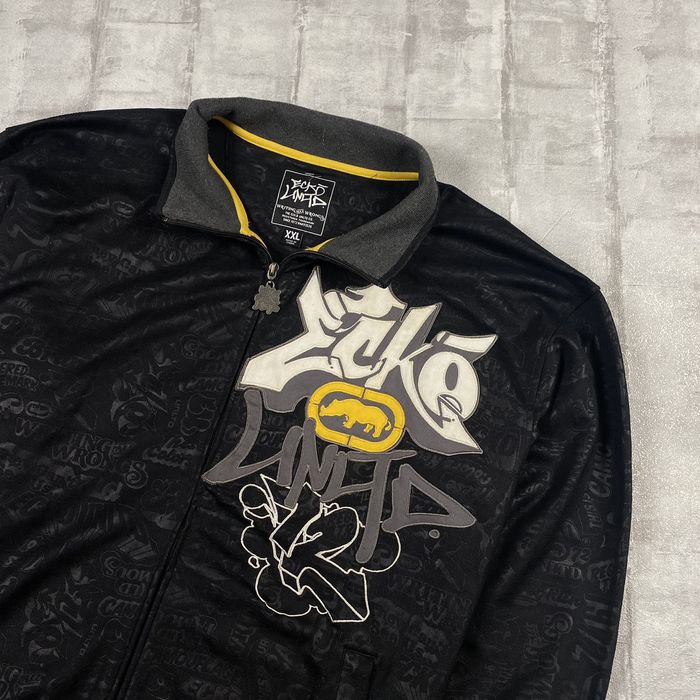 Vintage Ecko Unltd. Monogram Zip-Up | Grailed