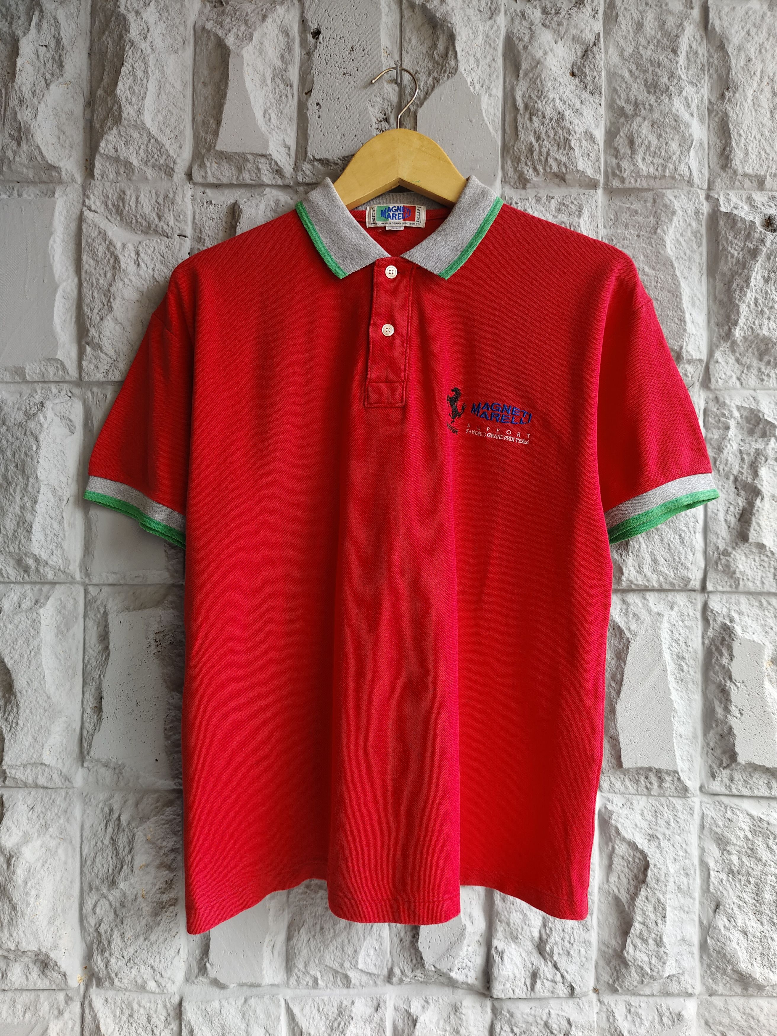 Vintage 🇮🇹Vtg Ferrari 🇮🇹 F1 Team Polo Shirt | Grailed