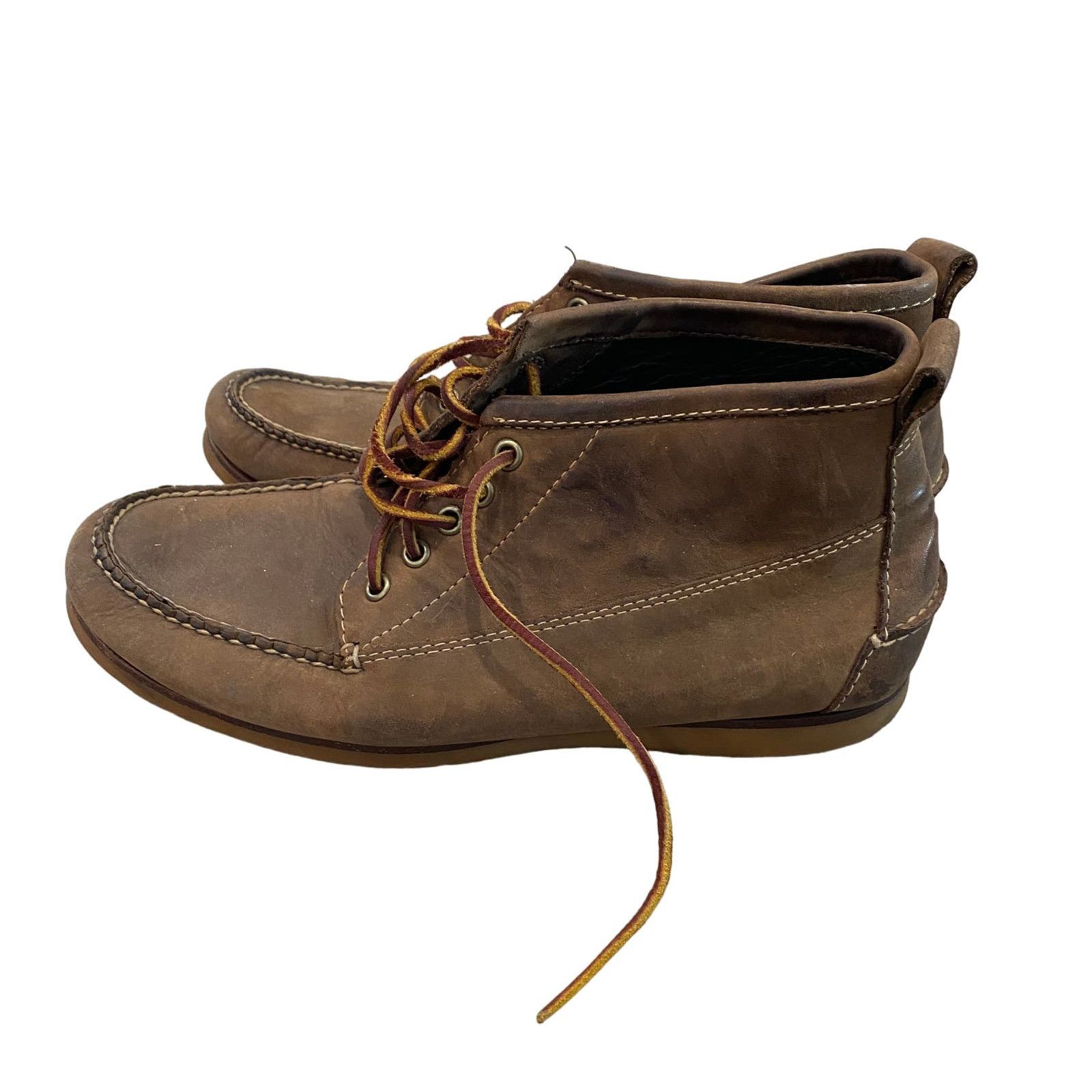 L.L. Bean LL Bean Signature Handsewn Jackman Ranger Moc Boots Men's 9D ...