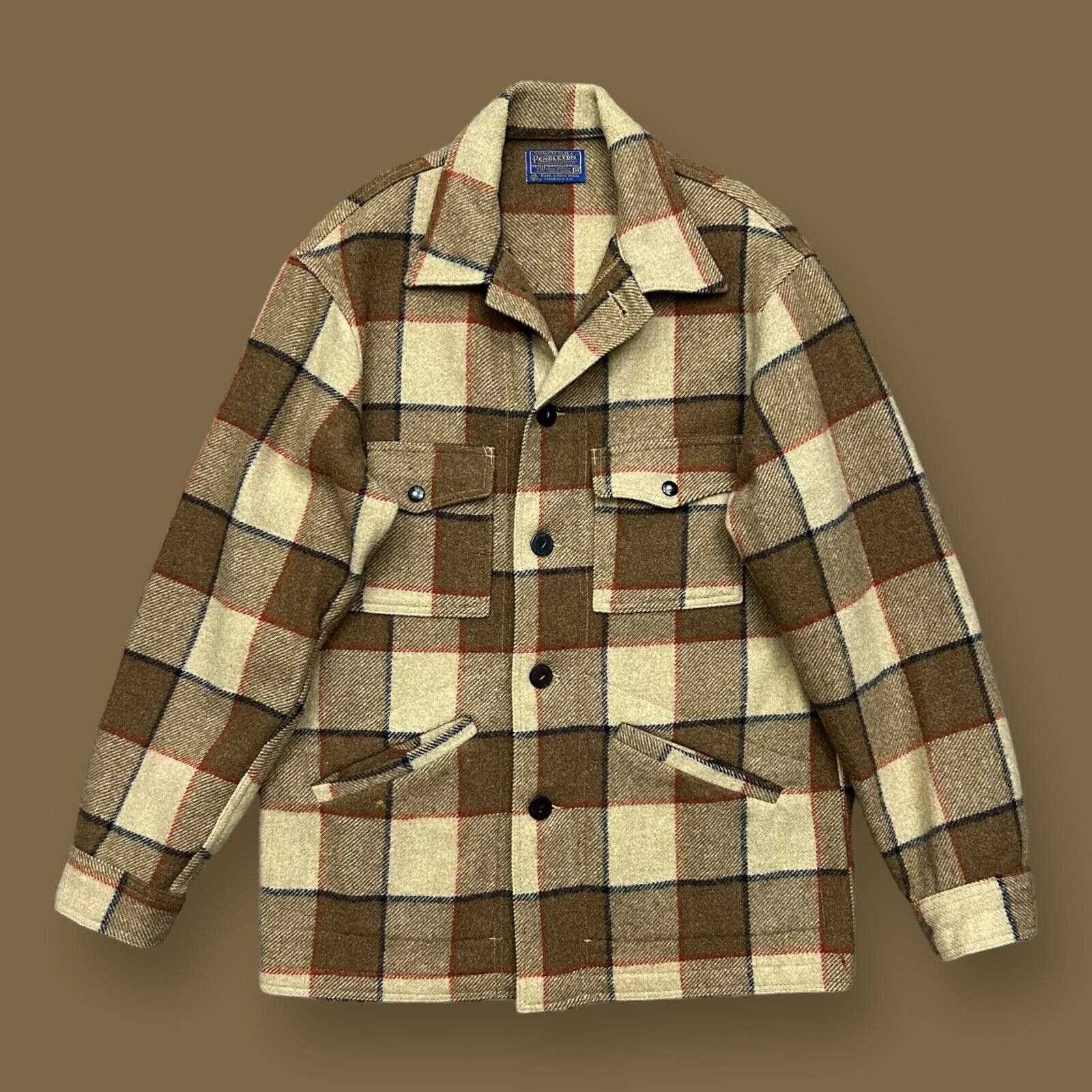 Vintage Vintage 60s Pendleton Jacket Wool Mackinaw Board Cruiser | Grailed