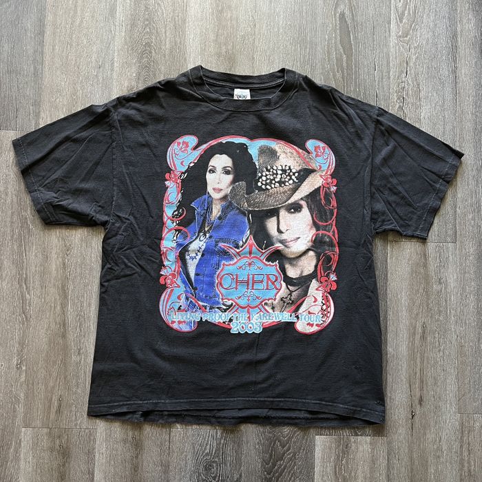 Vintage Vintage Y2K 2003 Cher rap tee style band t shirt | Grailed