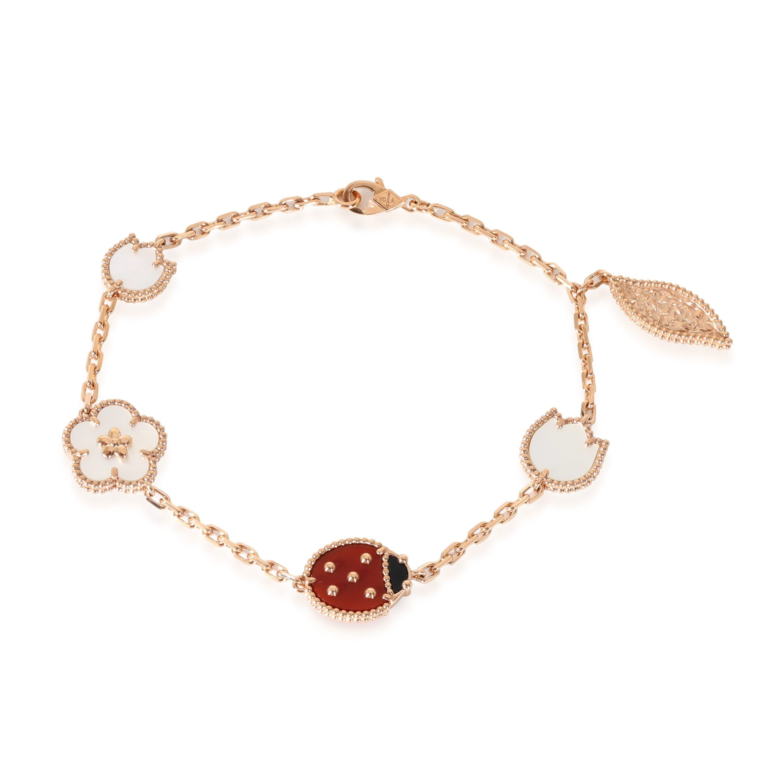 Van Cleef & Arpels Van Cleef & Arpels Lucky Spring Bracelet in 18k Rose ...