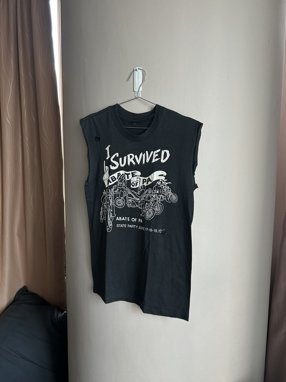 Harley Davidson Vintage Harley Abate PA Cutoff Shirt Thrashed | Grailed