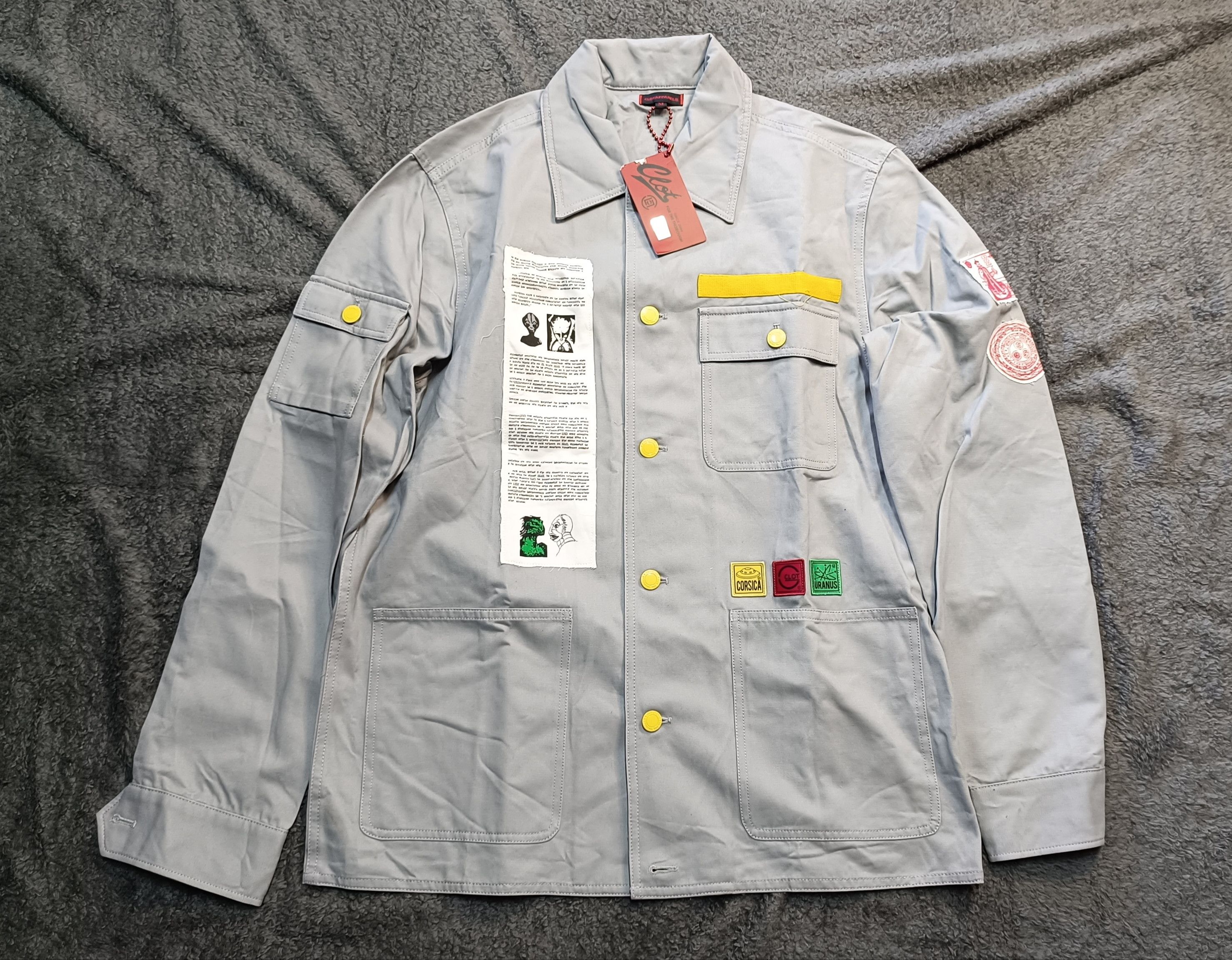 Clot Japan Exclusive RARE Monkey Time x Clot Applique Chore | Grailed