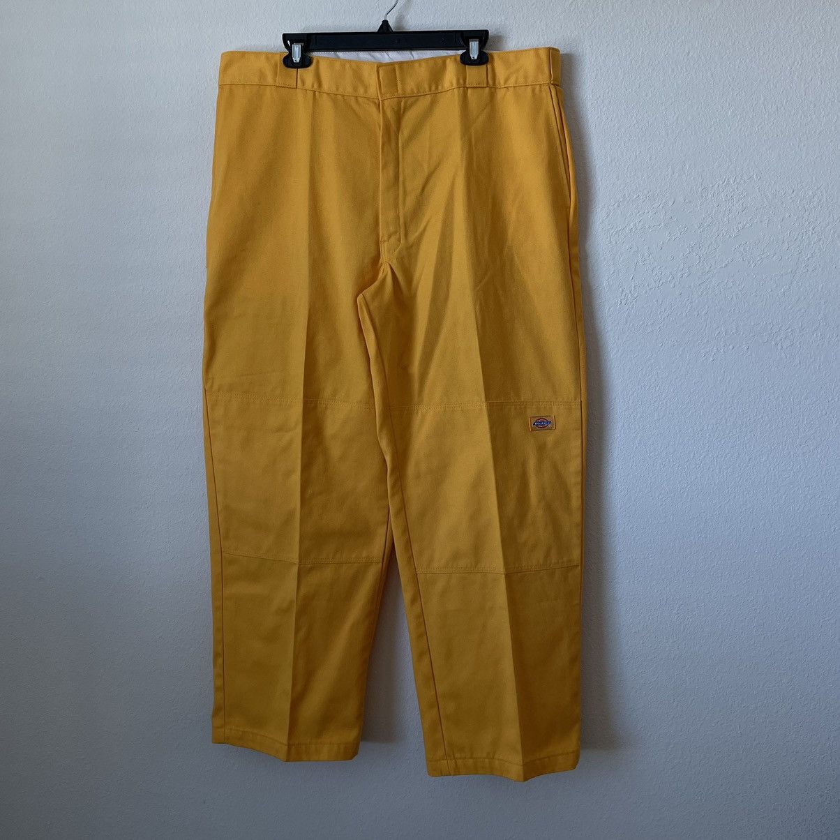 Dickies × Vintage Vintage Dickies Yellow Double Knee Work Pants | Grailed