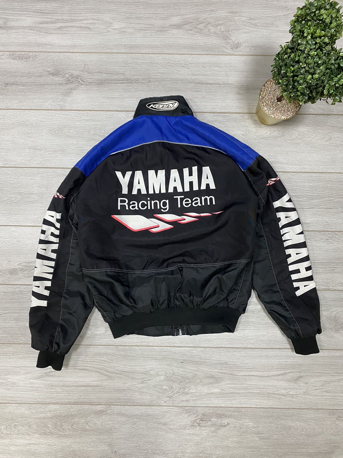 Racing × Vintage × Yamaha Yamaha racing team vintage big logo racing ...