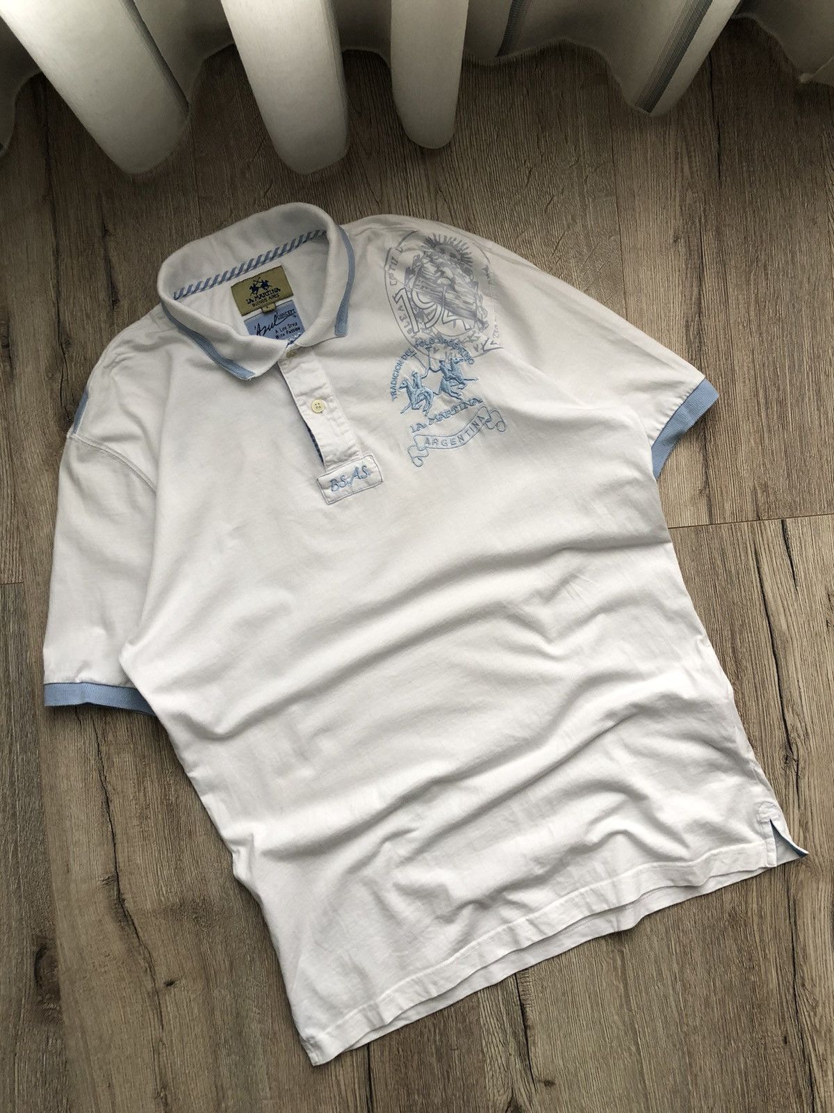 La Martina La Martina Buenos Aires Argentina Polo Team Shirt Vintage ...
