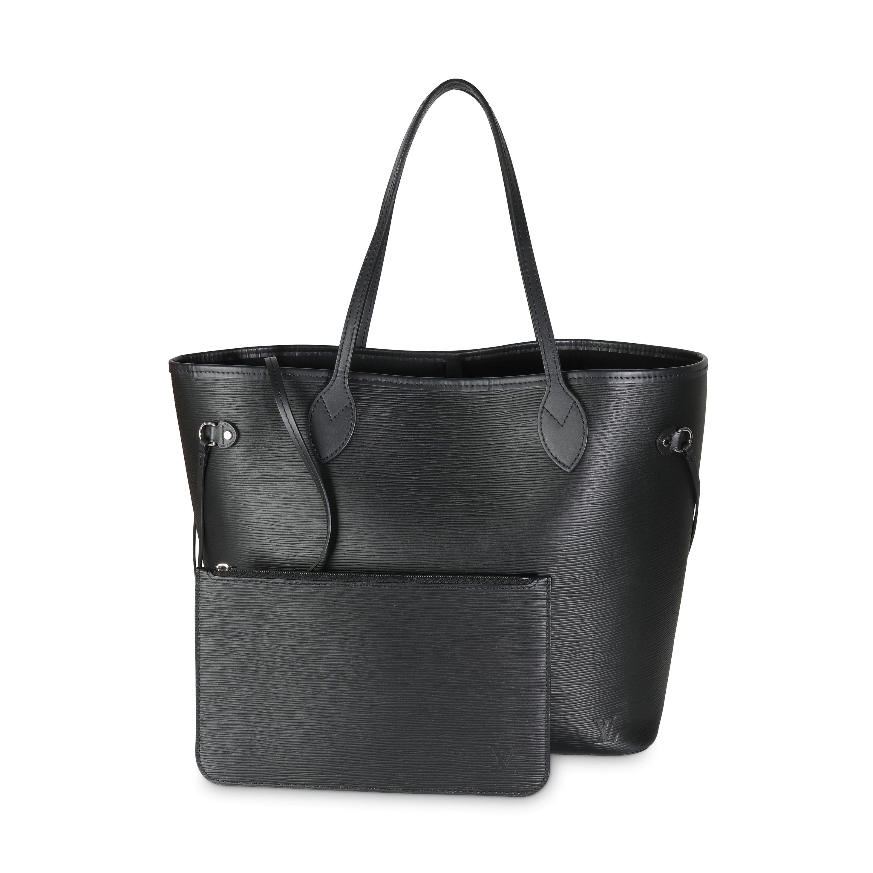 Louis Vuitton LOUIS VUITTON Black Epi Neverfull MM | Grailed