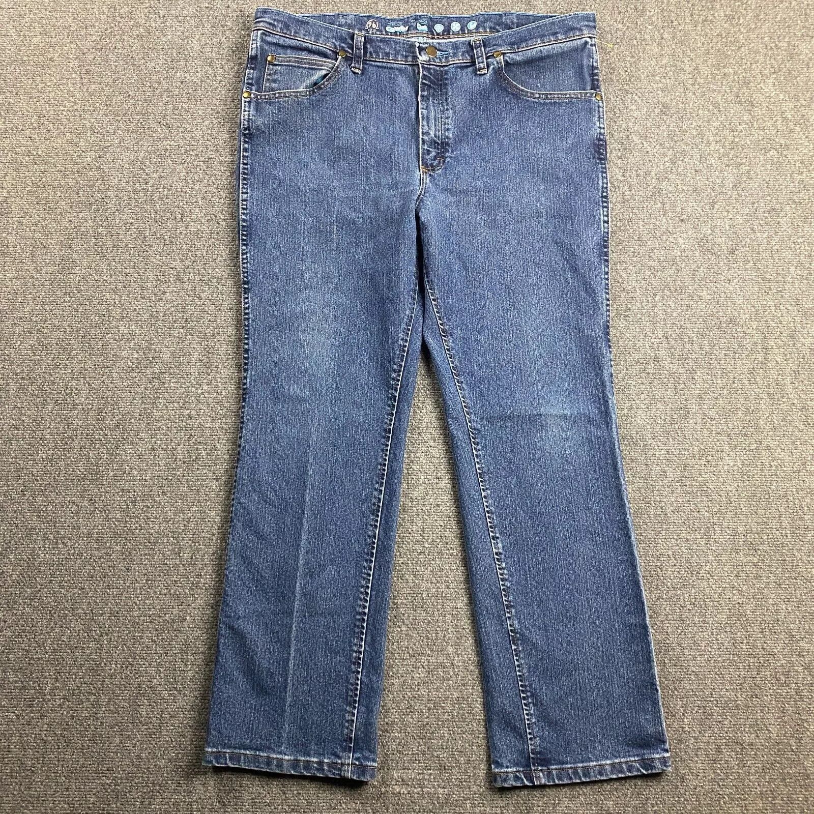 Wrangler Wrangler Jeans Men's 38x30 Denim Cowboy Cut Slim Fit Premium ...