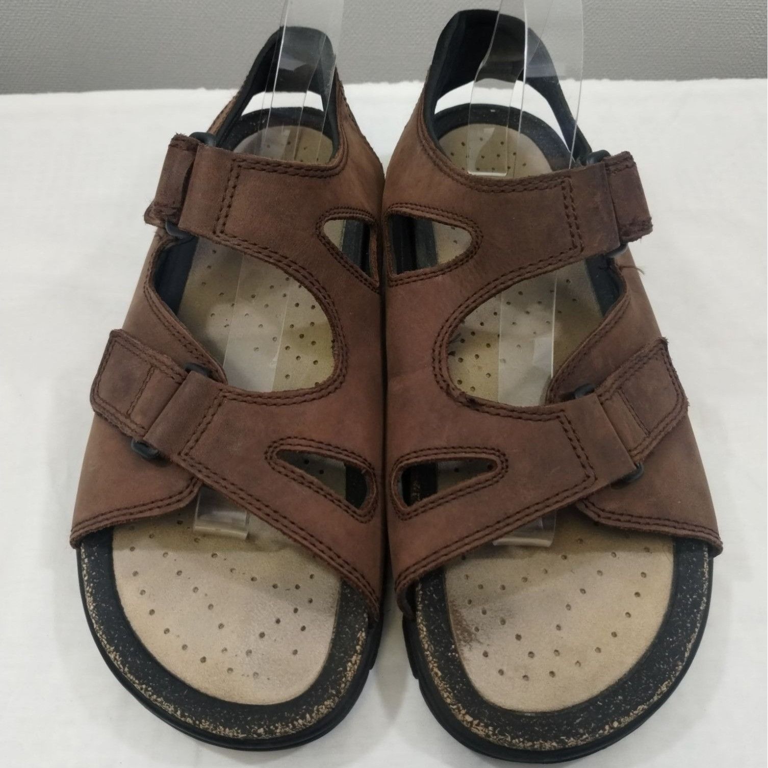 Ecco Ecco Cosmo Men's Brown Shoes/Sandals Size 45 SKU 3574 | Grailed