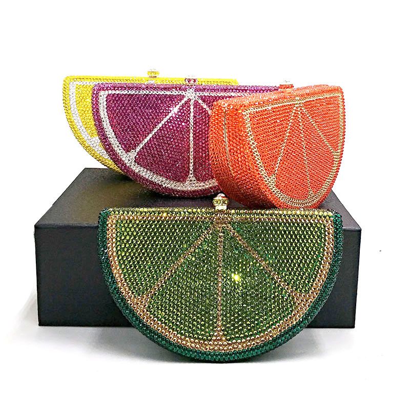 Bag Fruit Slice Crystal Evening Purse | Grailed