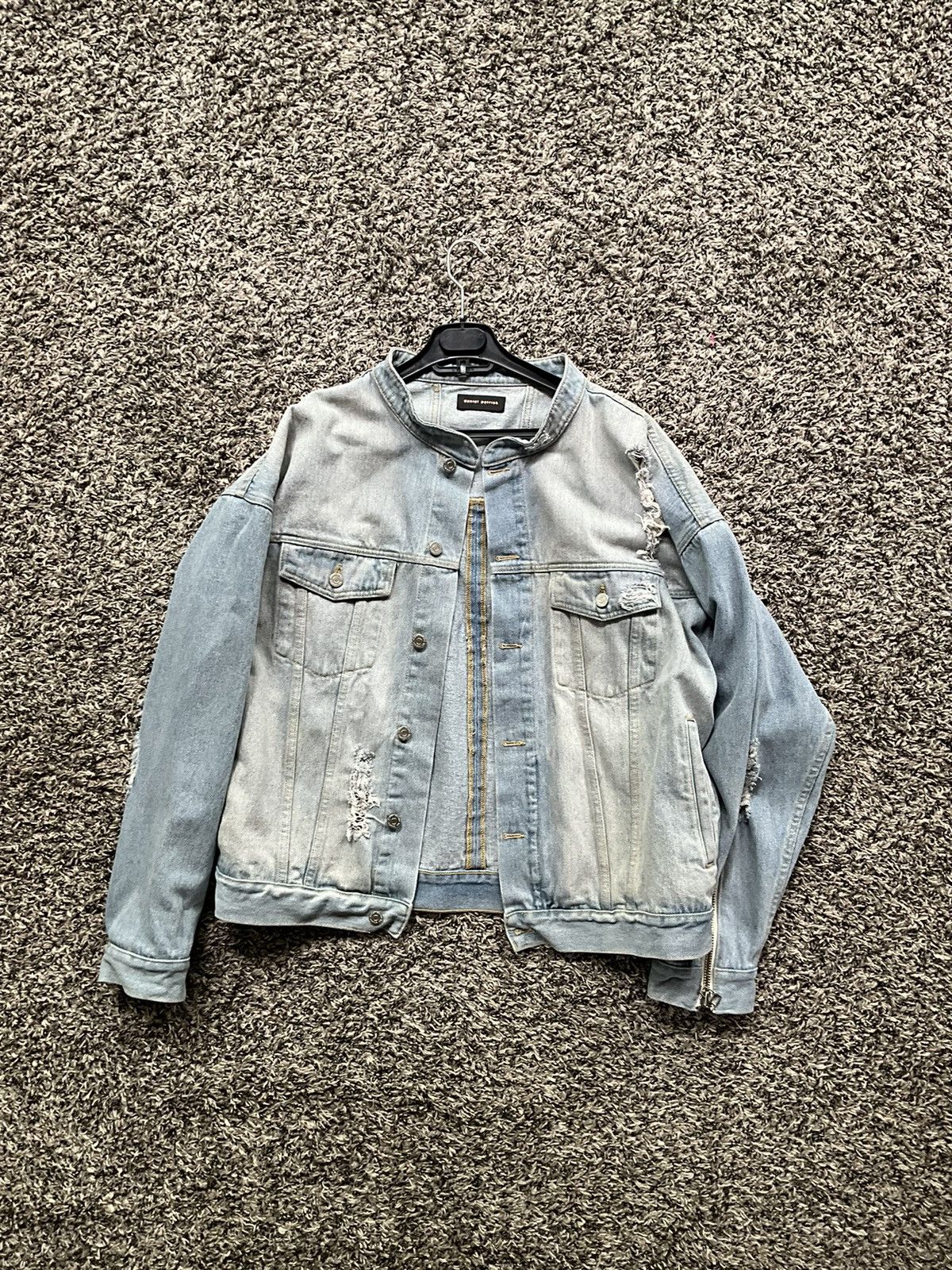 Daniel Patrick Daniel Patrick Distressed Denim Jacket | Grailed
