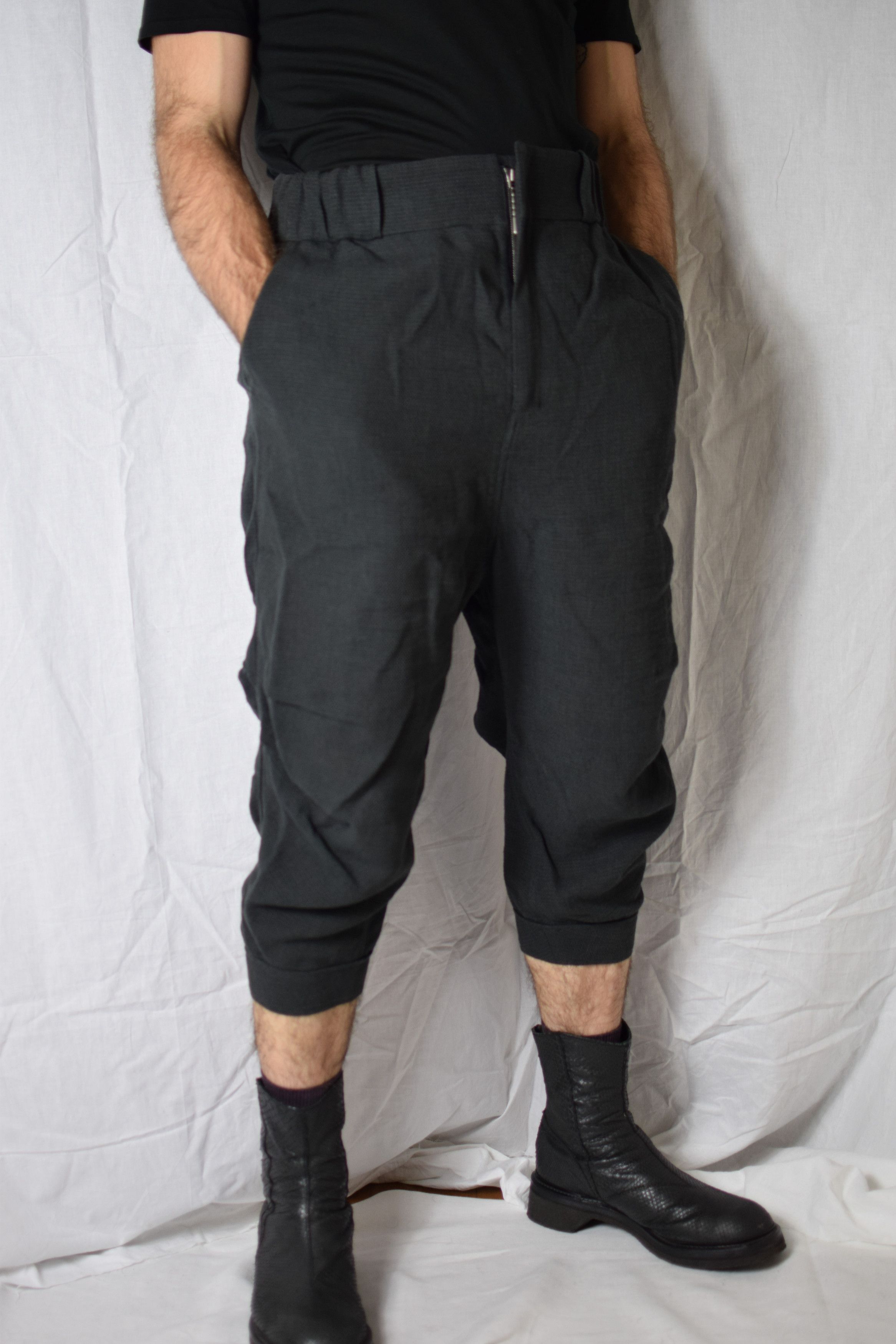Devoa Devoa Linen Cropped Pants | Grailed