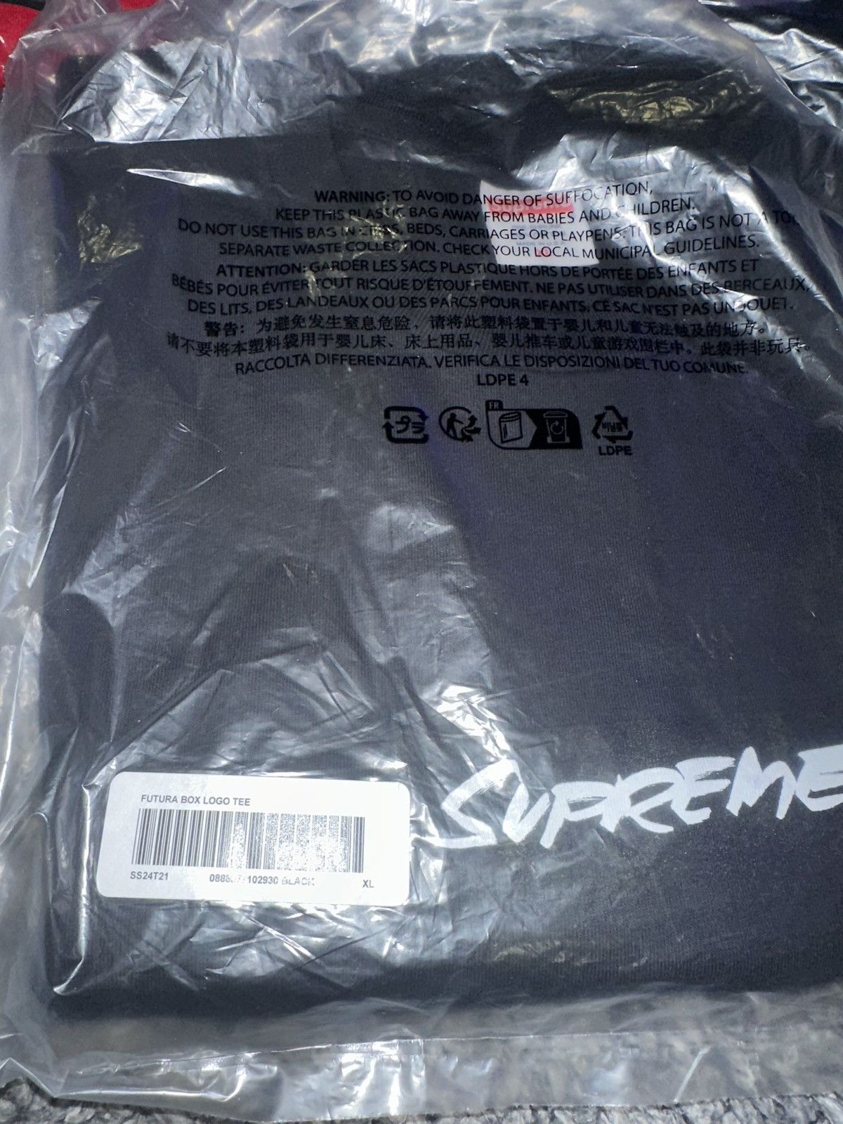 Futura × Supreme Supreme futura box logo | Grailed
