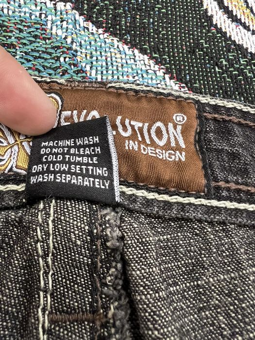 Vintage Black Evolution In Design Jorts | Grailed