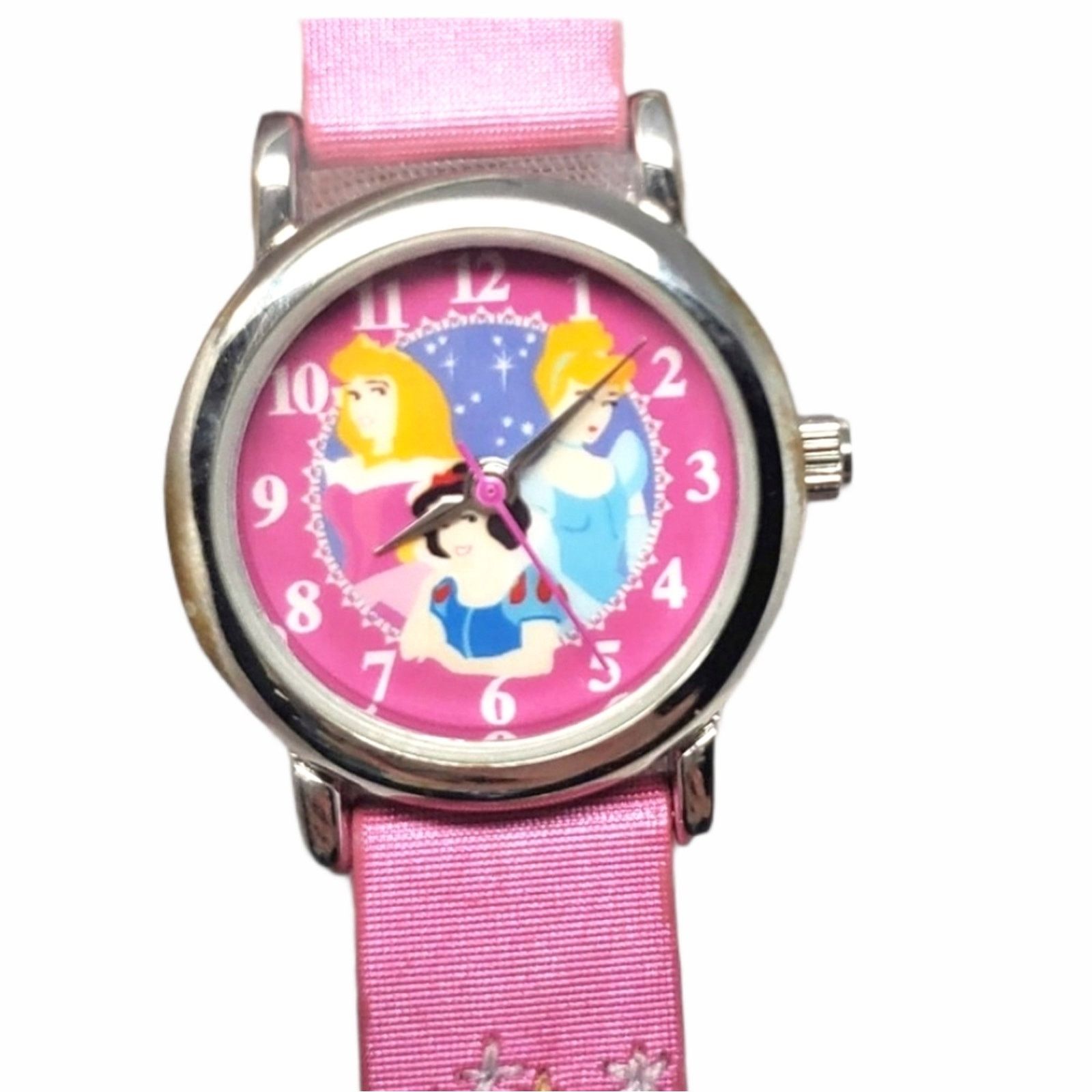 Disney Disney Princess Pink Watch Aurora, Cinderella, & Snow White ...