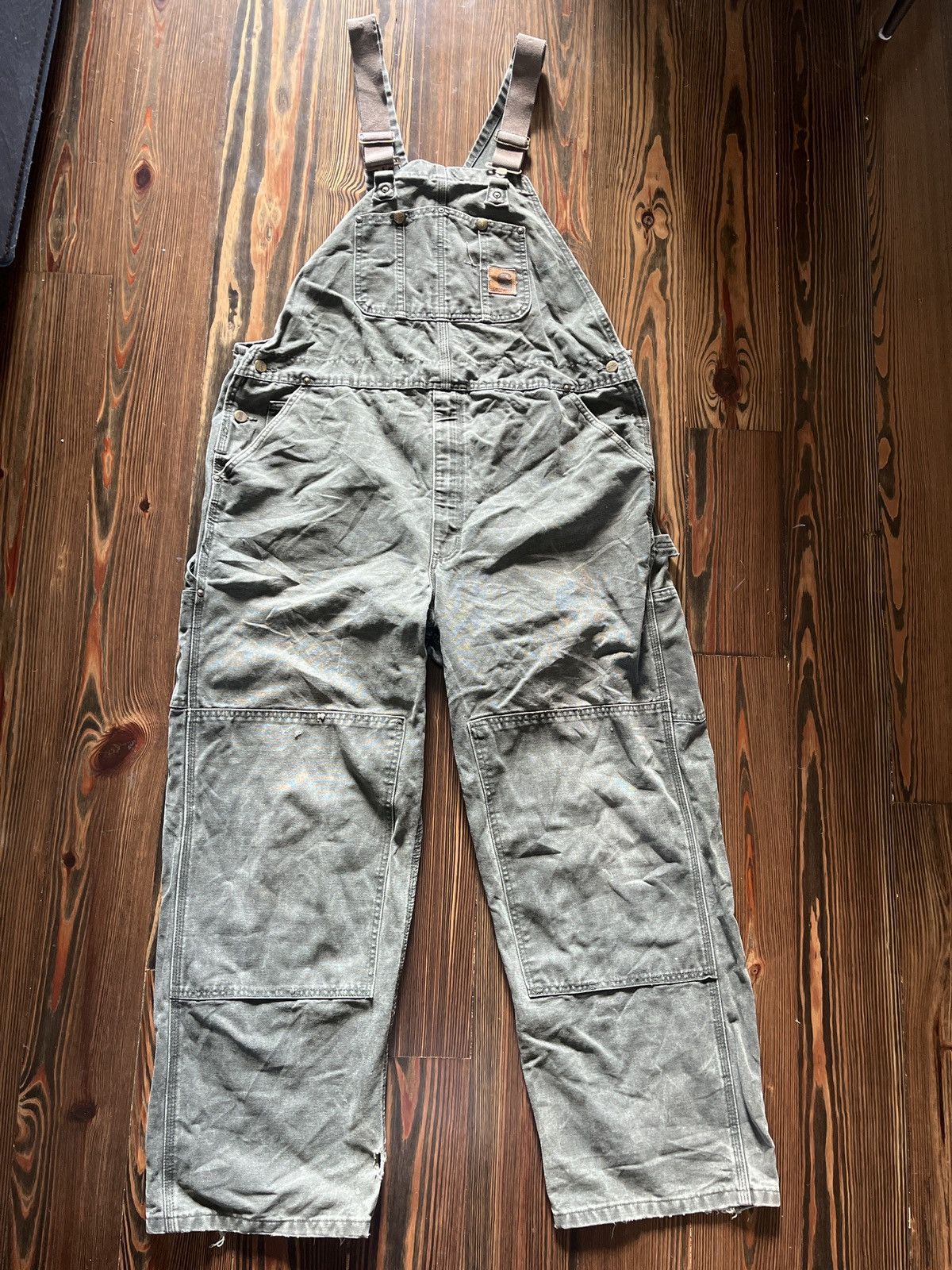 Carhartt × Made In Usa × Vintage Faded green Vintage Carhartt Double ...