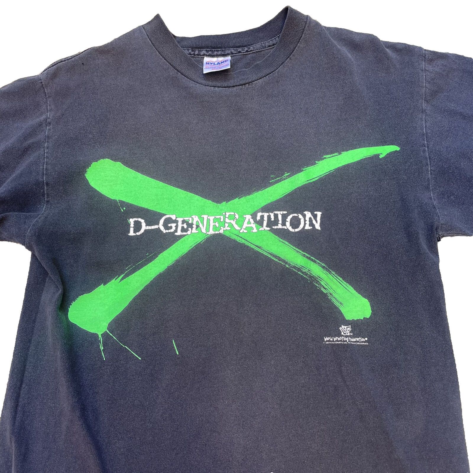 Vintage × Wwf WWF D-Generation X DX T-Shirt 1998 Defy Authority | Grailed