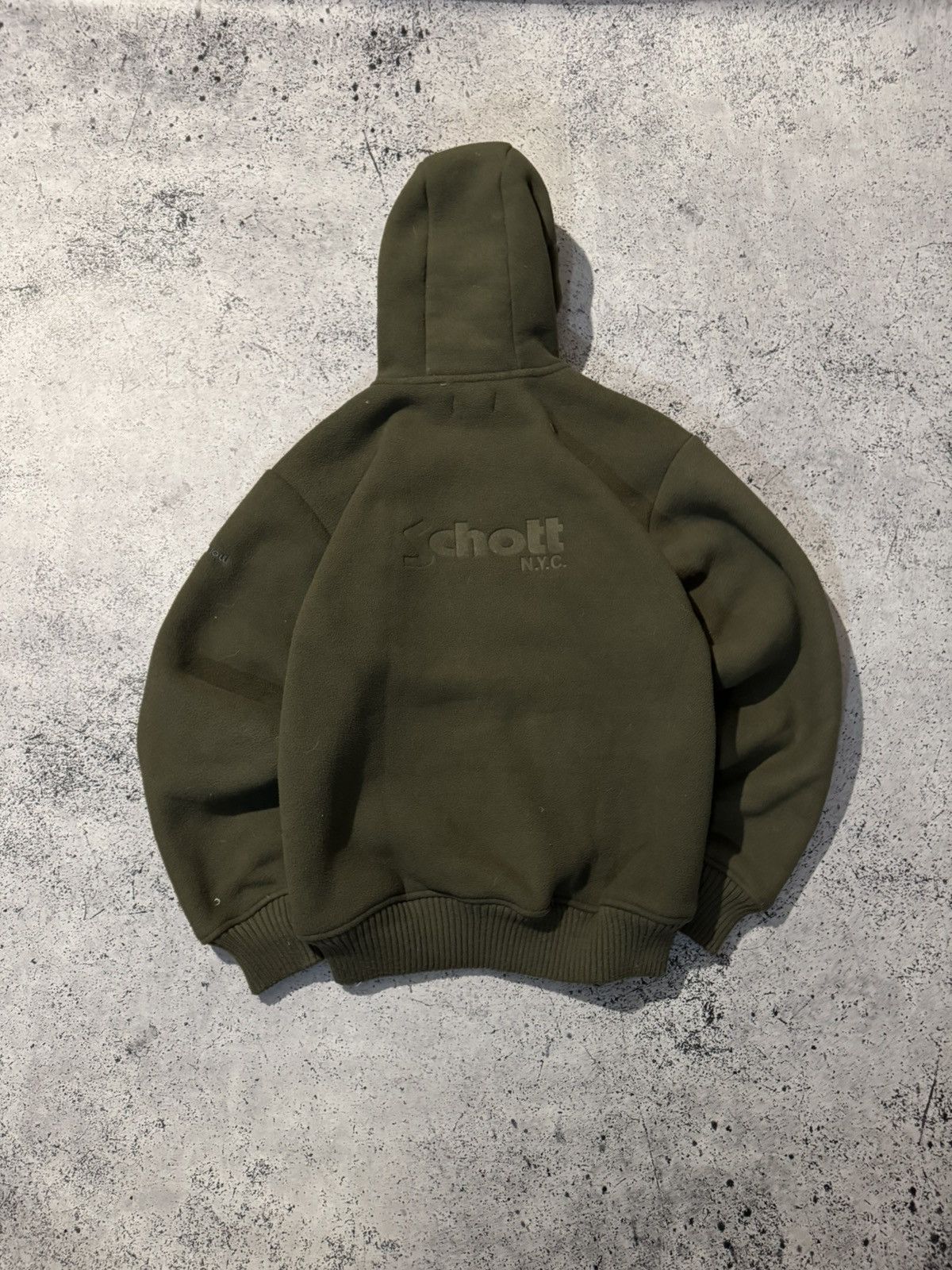 Schott Schott Vintage Schott NYC Fleece Bomber Jacket | Grailed