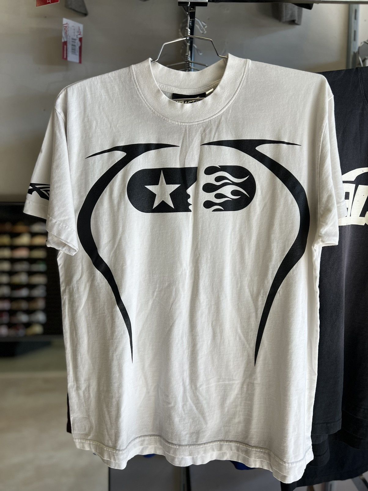 HELLSTAR HELLSTAR Warm Up Tee White | Grailed