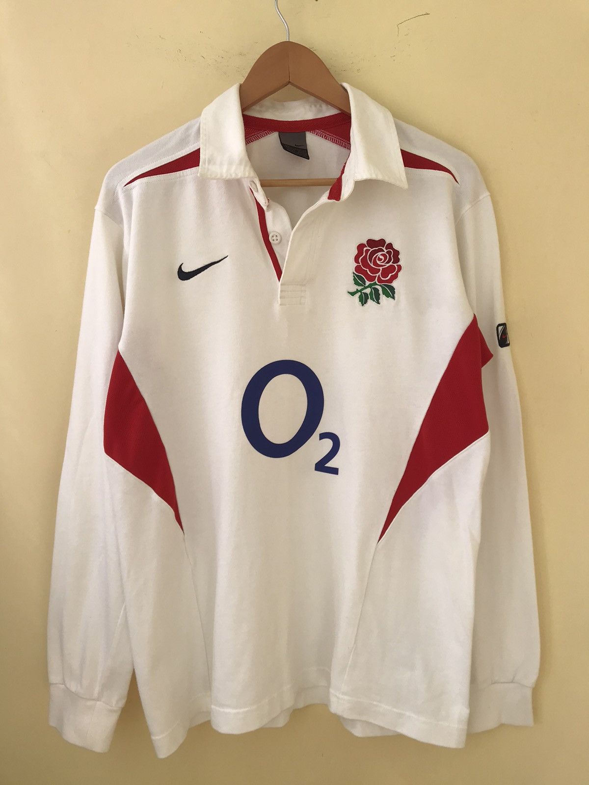 Nike England Rugby Union 2003 2004 Nike home jersey shirt | Grailed