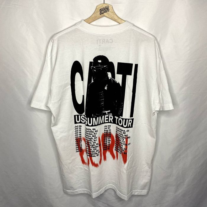 AWGE Playboi Carti Die Lit WLR Cancelled Summer Tour Merch Tee | Grailed