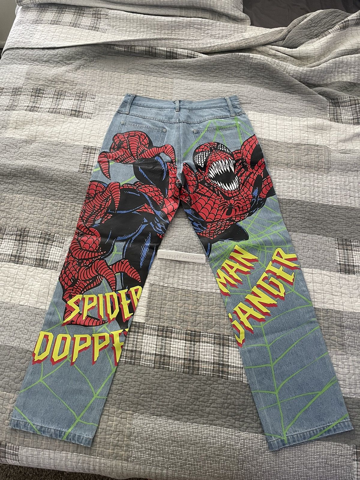 Marvel Comics Spider Man Doppelganger Denim Jeans Men’s | Grailed