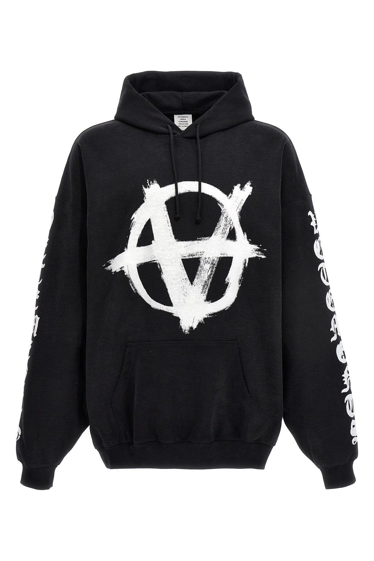 Vetements Reverse anarchy hoodie | Grailed