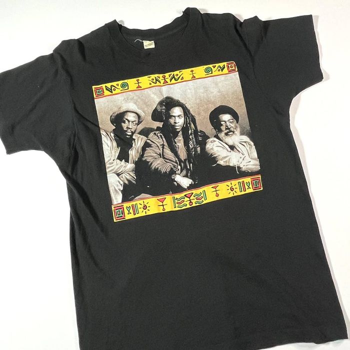Vintage Vintage 1991 Screen Stars Steel Pulse Tour Band T-shirt Med ...