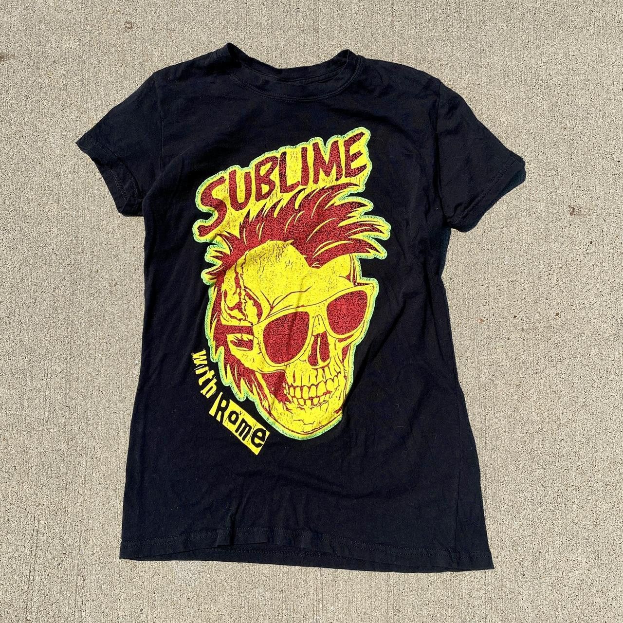 Vintage 2010 Sublime Band Tee Shirt Black | Grailed
