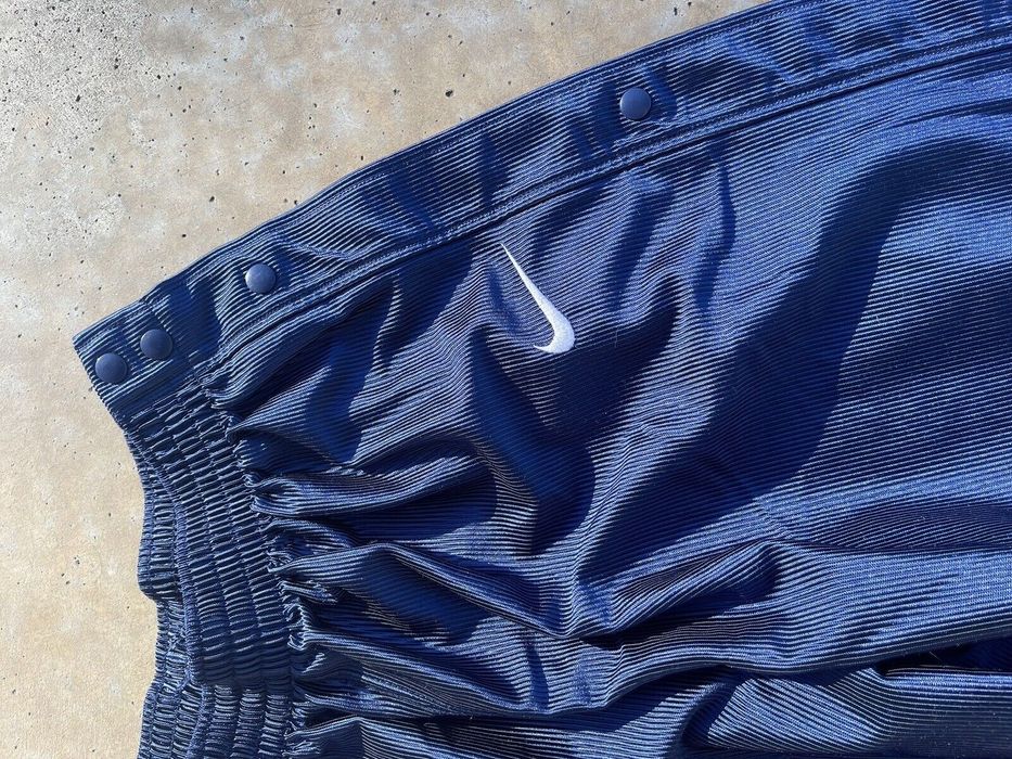 Nike VTG Nike Mens XL Breakaway Pants Snaps Basketball Navy Blue | Grailed
