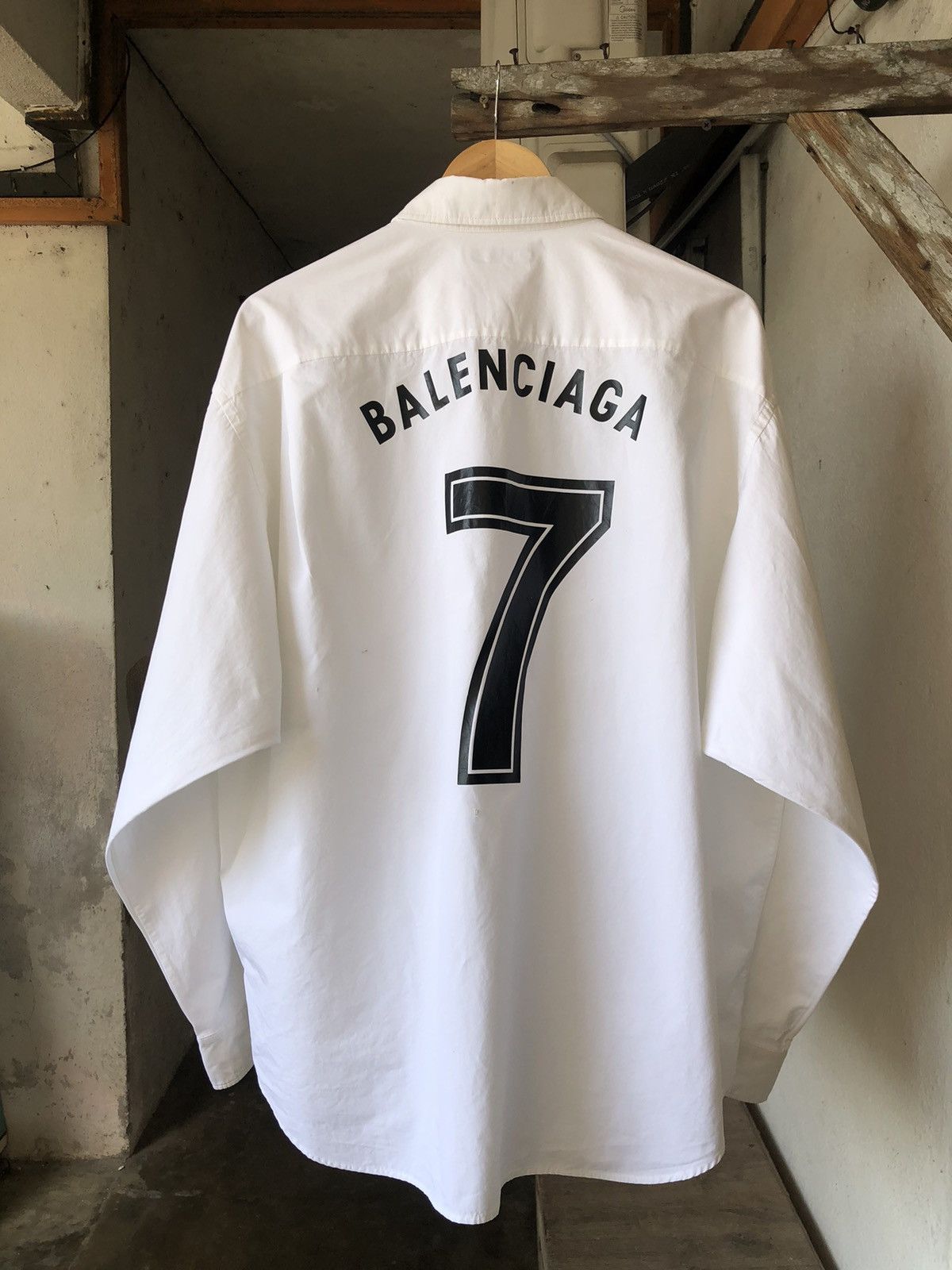 Balenciaga × Streetwear Rare🔥 Balenciaga No.7 Football Series ...