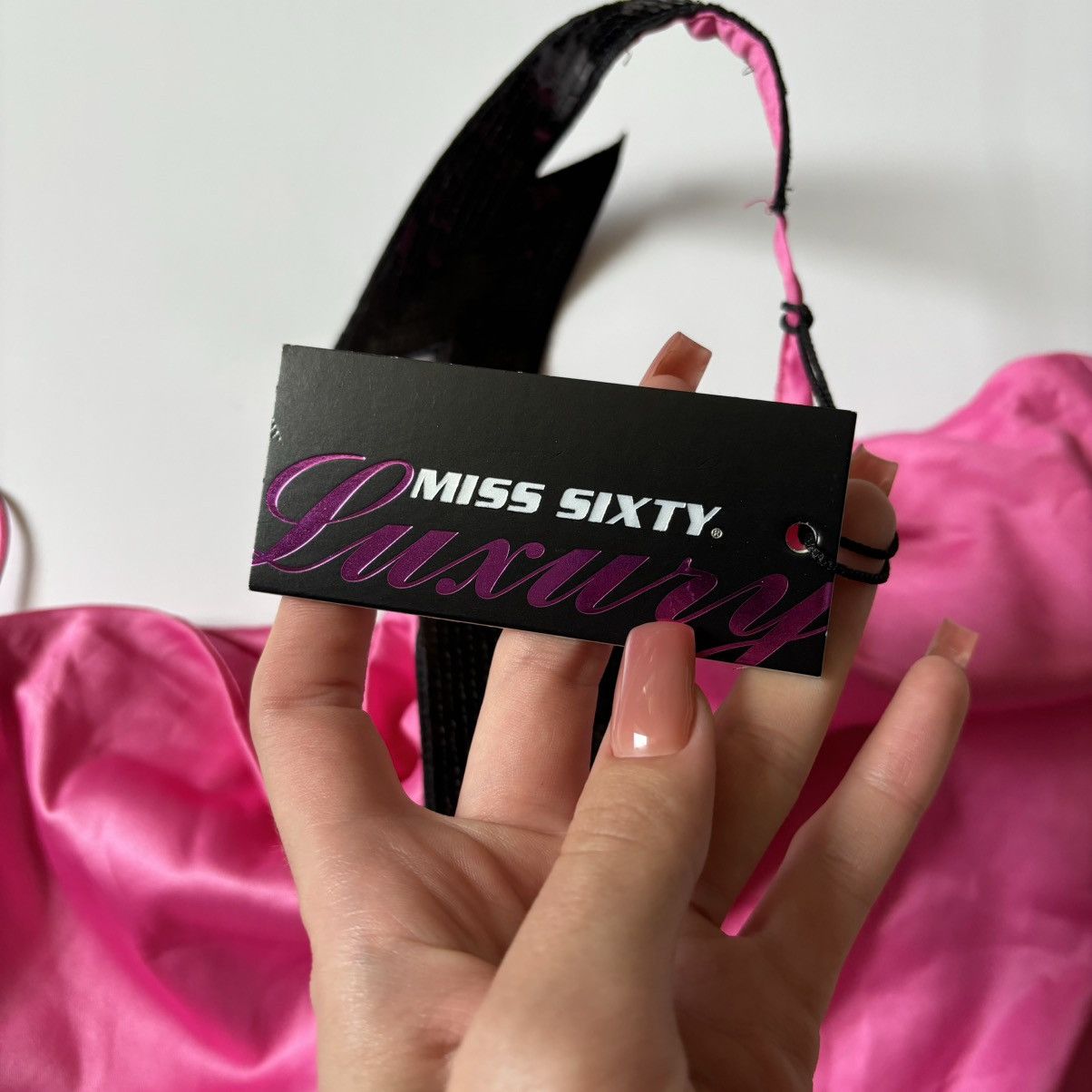 Miss Sixty × Streetwear × Vintage MISS SIXTY VINTAGE LIGHTING TANK SILK ...