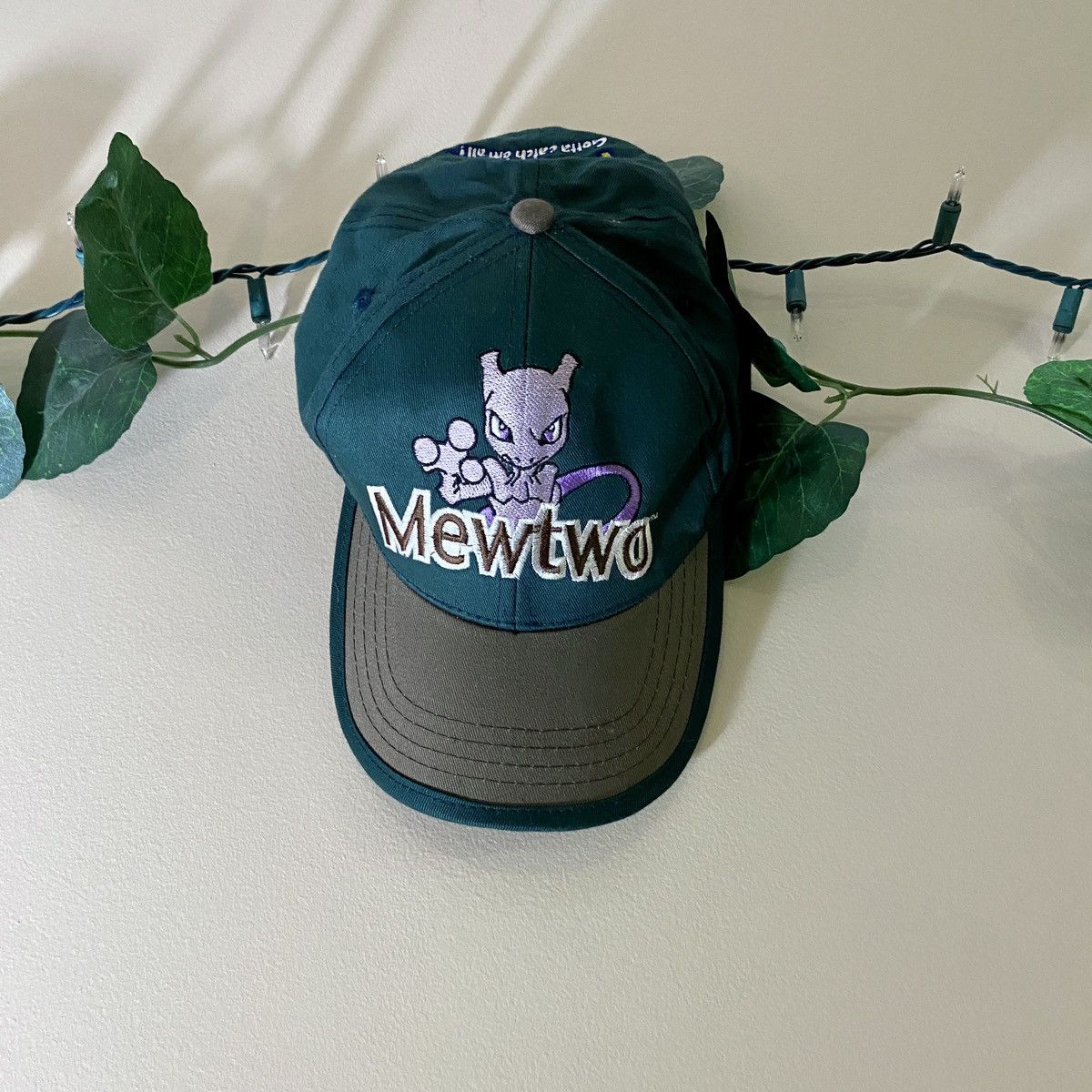 Nintendo × Pokemon × Vintage Vintage 1999 Pokemon Mewtwo Hat | Grailed