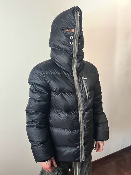 Rick Owens New | Fw22 Strobe Runway Gimp Puffer Down Jacket | Grailed