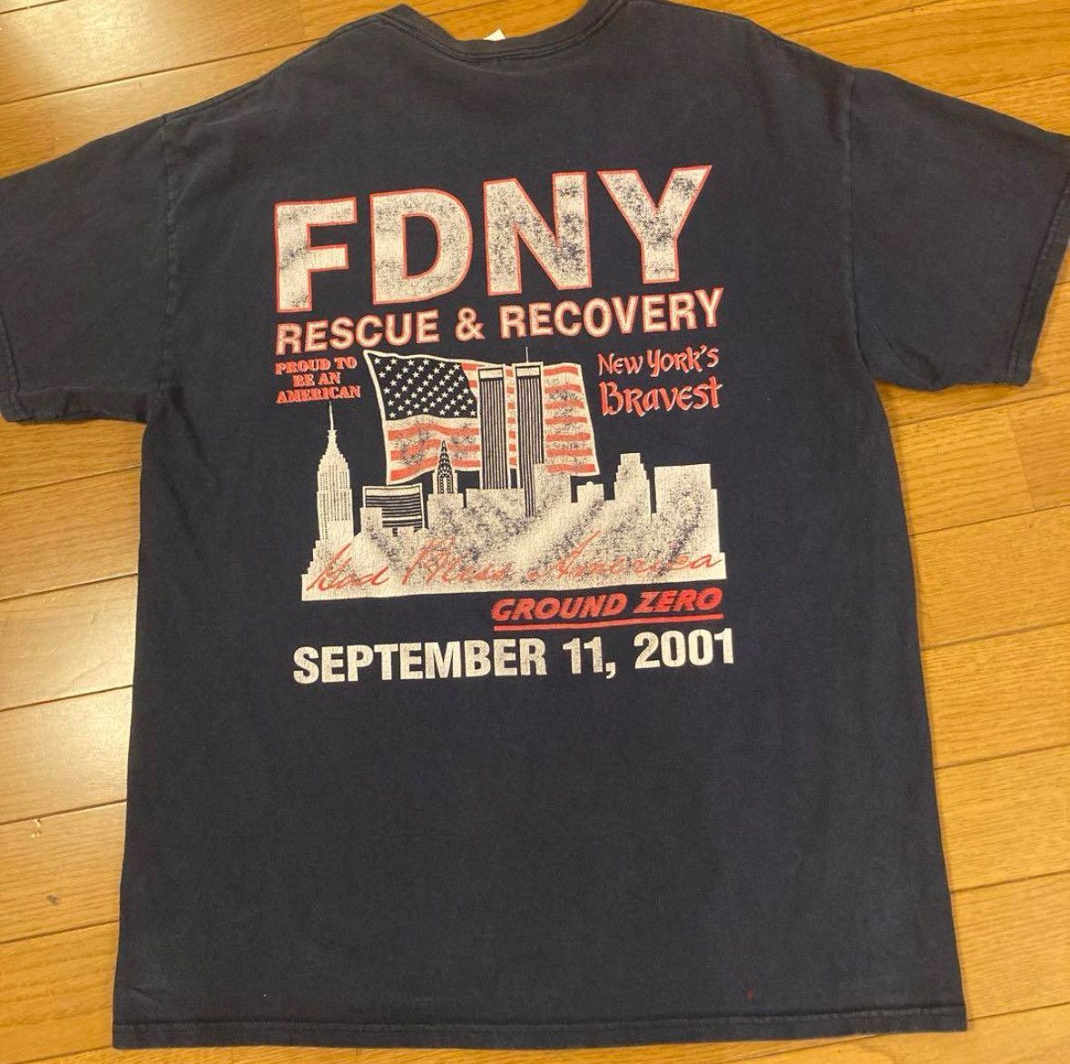 Vintage FDNY Ground Zero 9/11 T Shirt | Grailed
