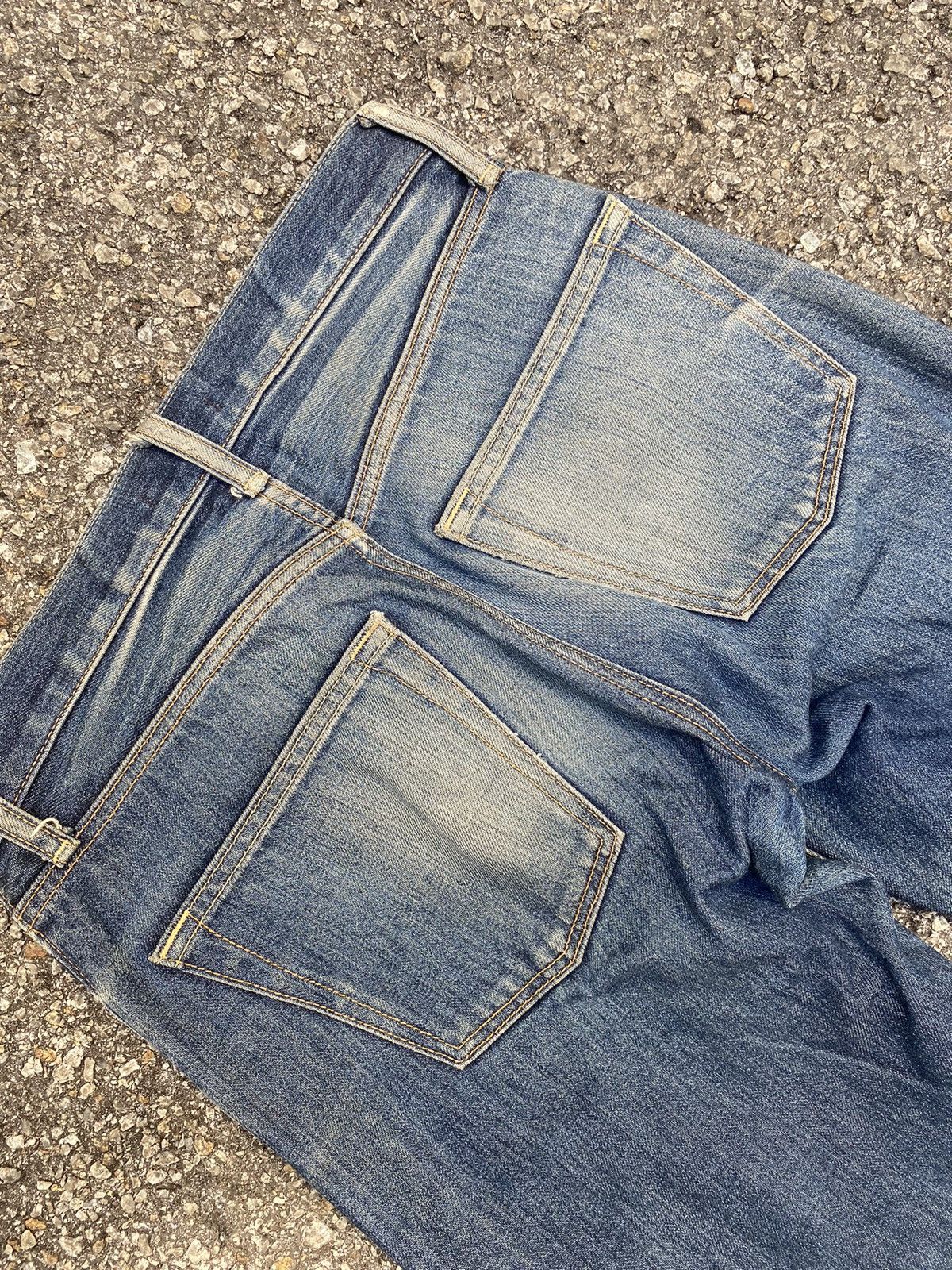 Distressed Denim × Japanese Brand × Jean Japanese Denim Distressed ...