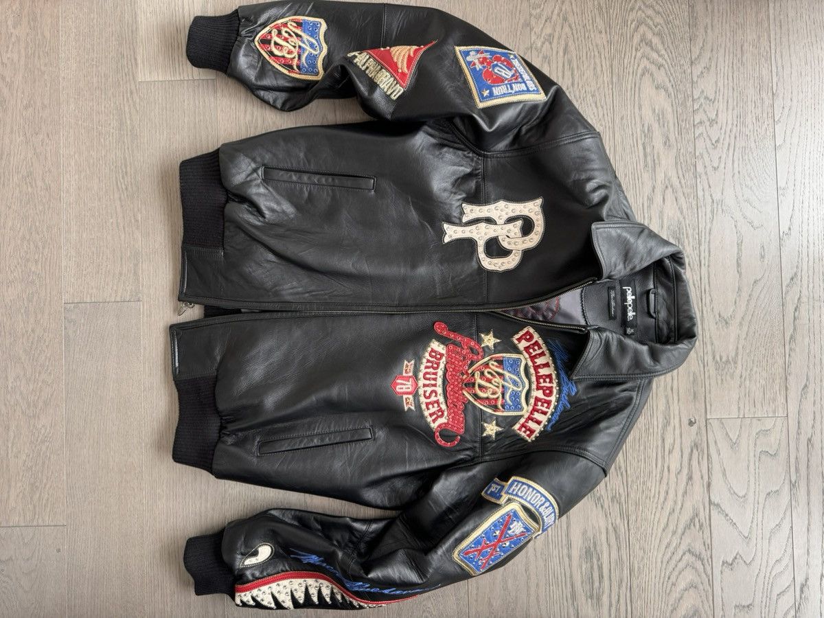 Pelle Pelle ***RARE PELLE PELLE BLACK LEATHER | Grailed