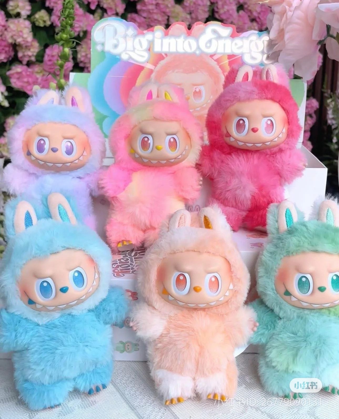 PoP Mart [3 Boxes] Labubu The Monsters "Big into Energy" Vinyl Plush ...