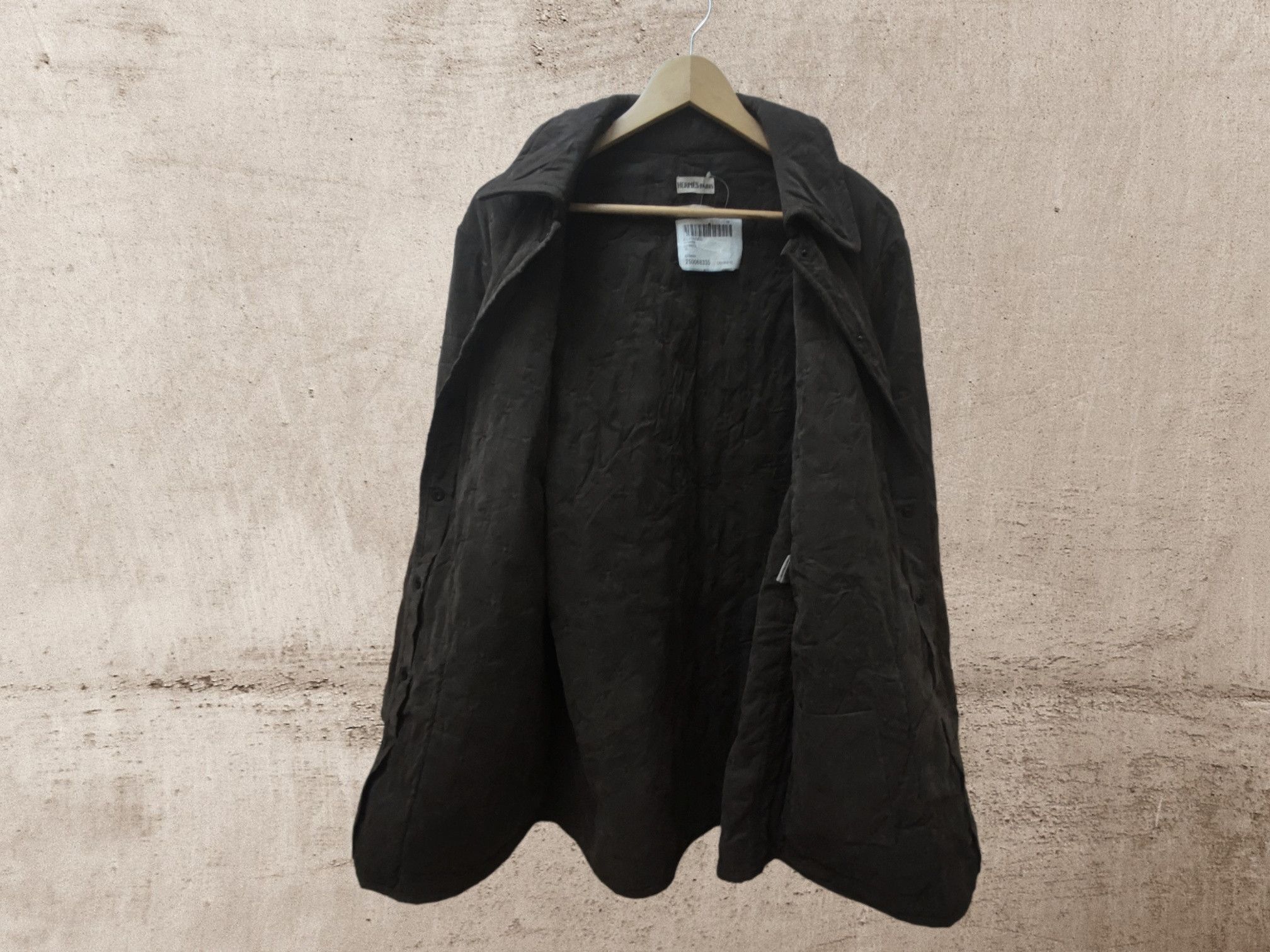 Hermes Authentic HERMES Vintage army green quilted jacket | Grailed