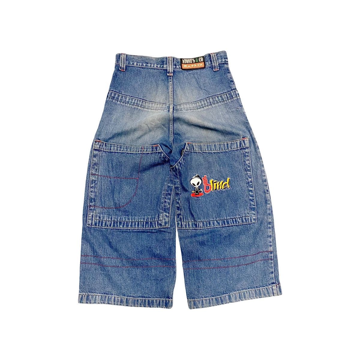 JNCO × Vintage Vintage blind jorts big pocket | Grailed