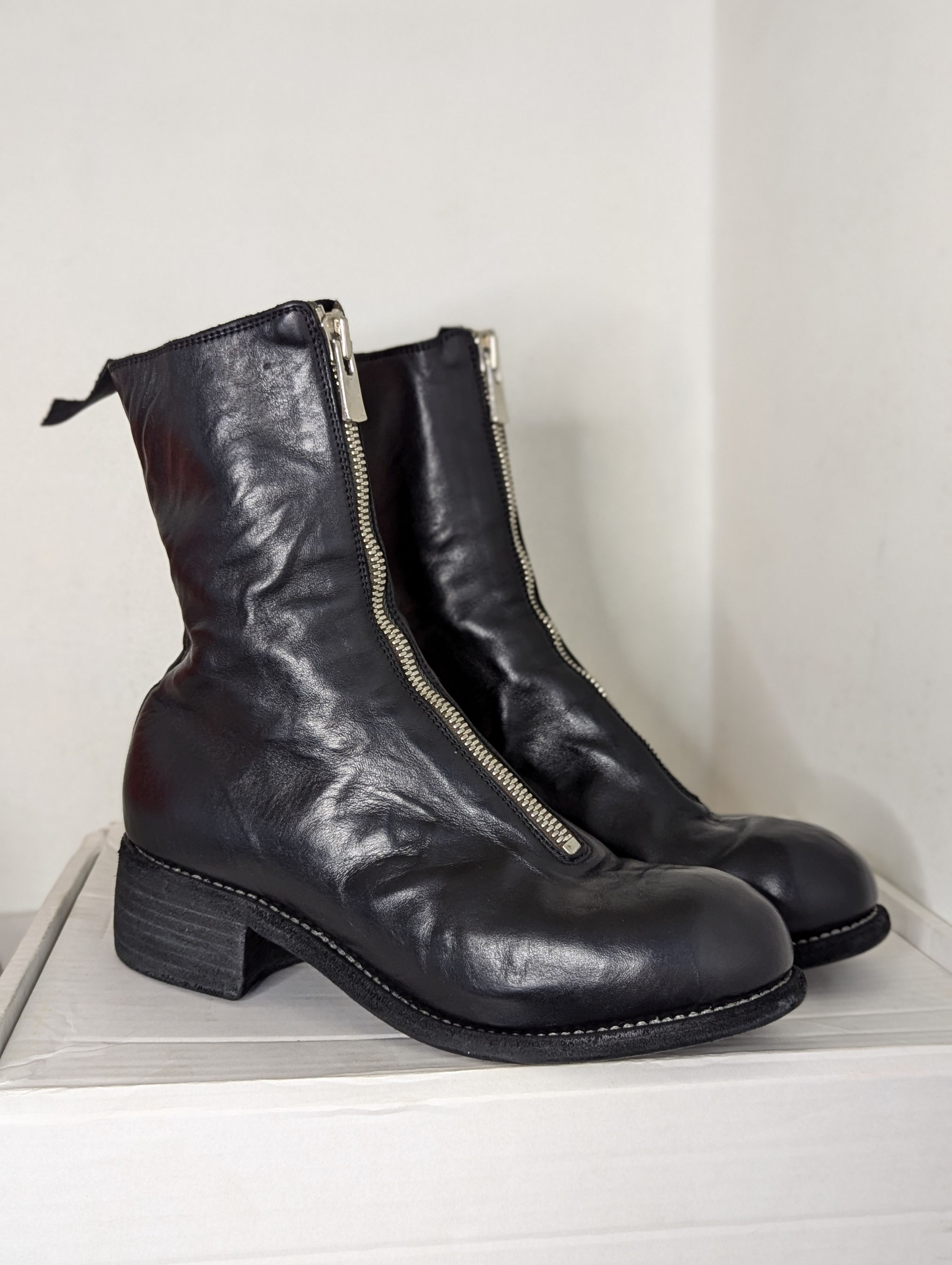 Guidi Guidi PL2 Front-zip Soft Horse Leather Boots | Grailed