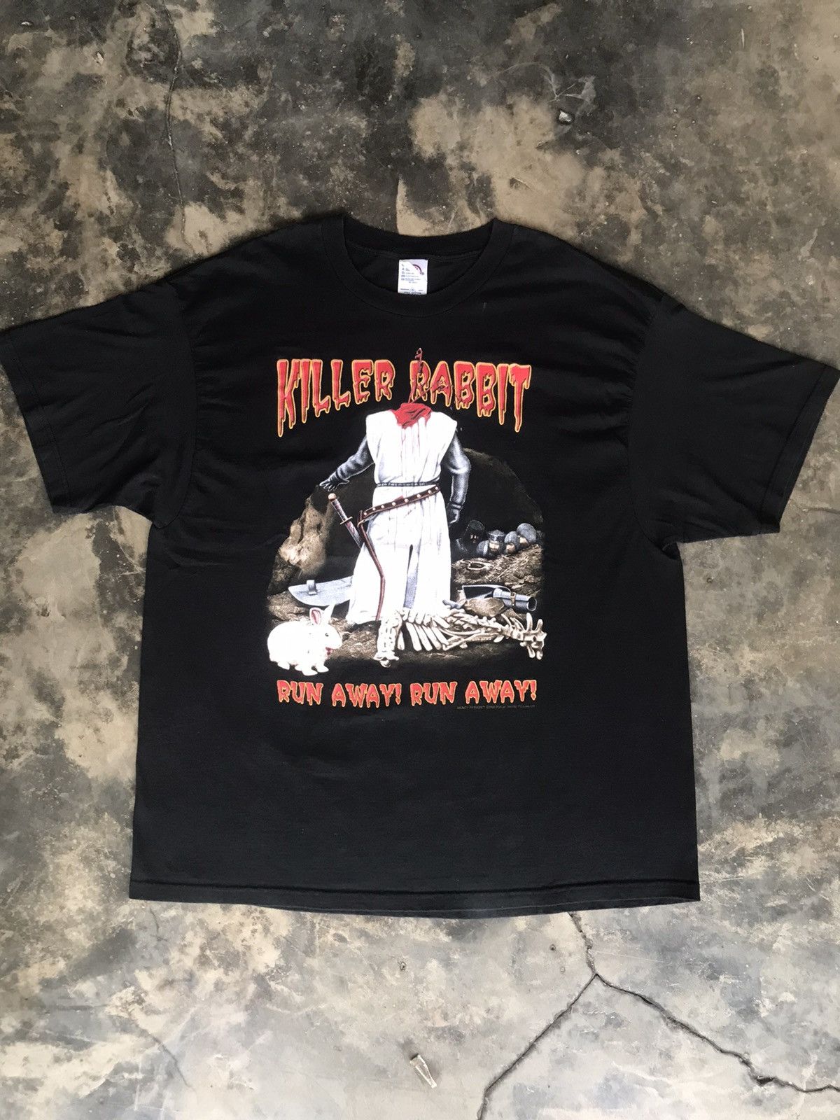 Vintage Vintage Killer Rabbit Monty Python - Horror Movie T Shirt | Grailed