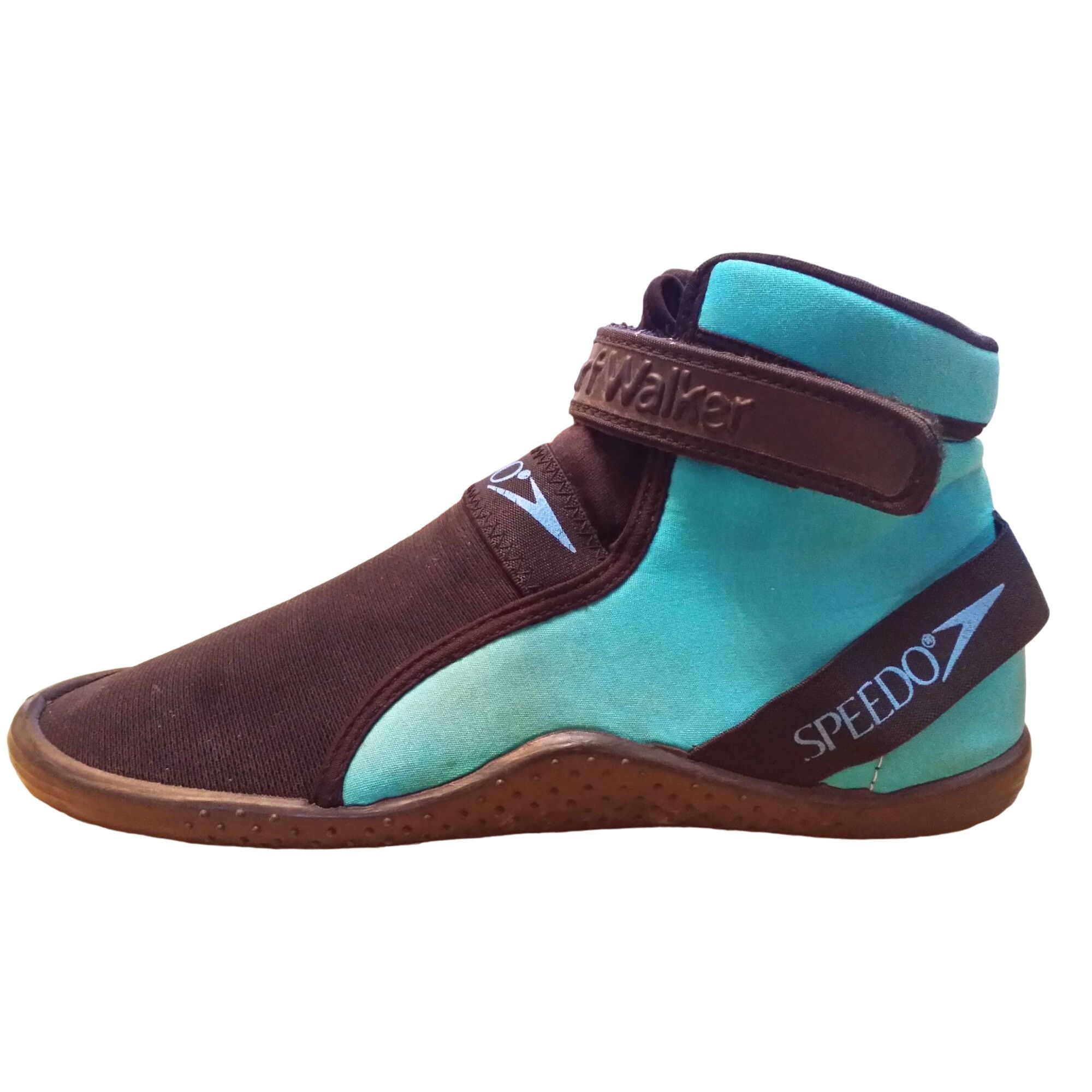 Speedo Speedo Surfwalker Water Shoes Men Sz 8 Black Aqua Strap Wet ...