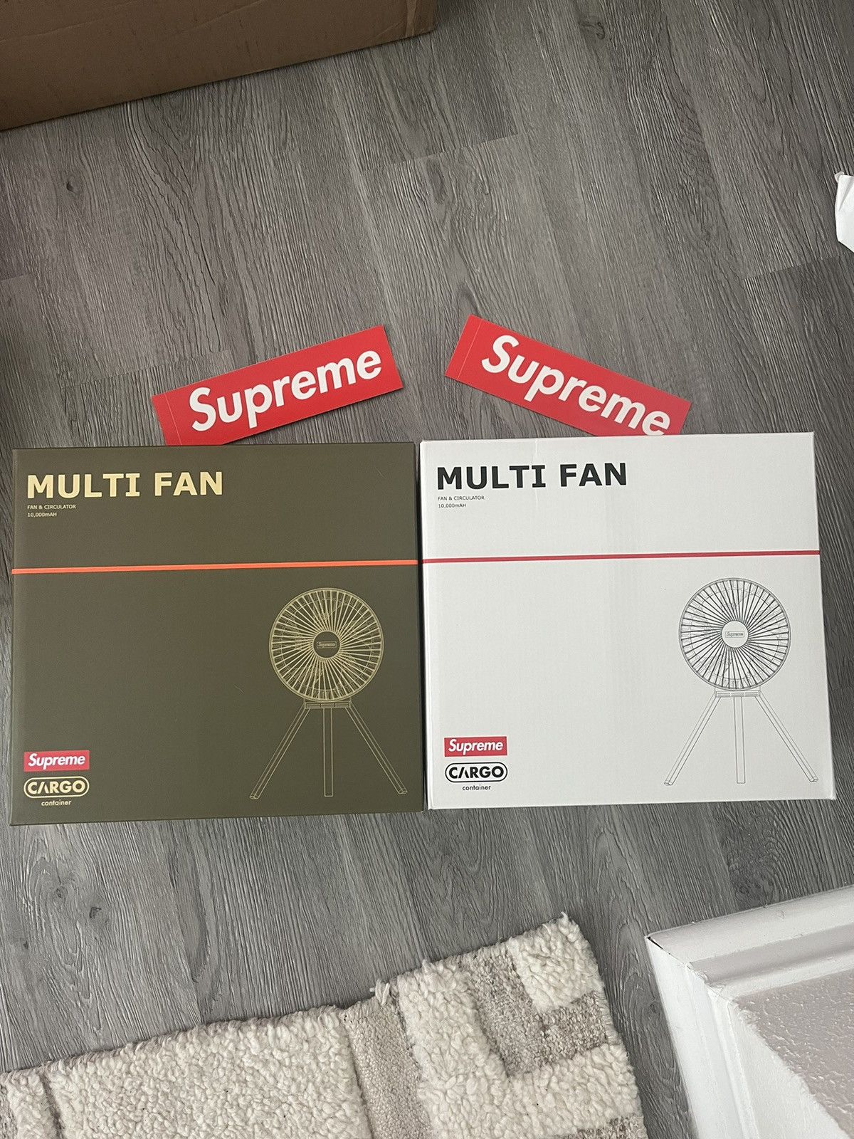 Supreme Supreme Cargo Container Electric Fan Bundle | Grailed