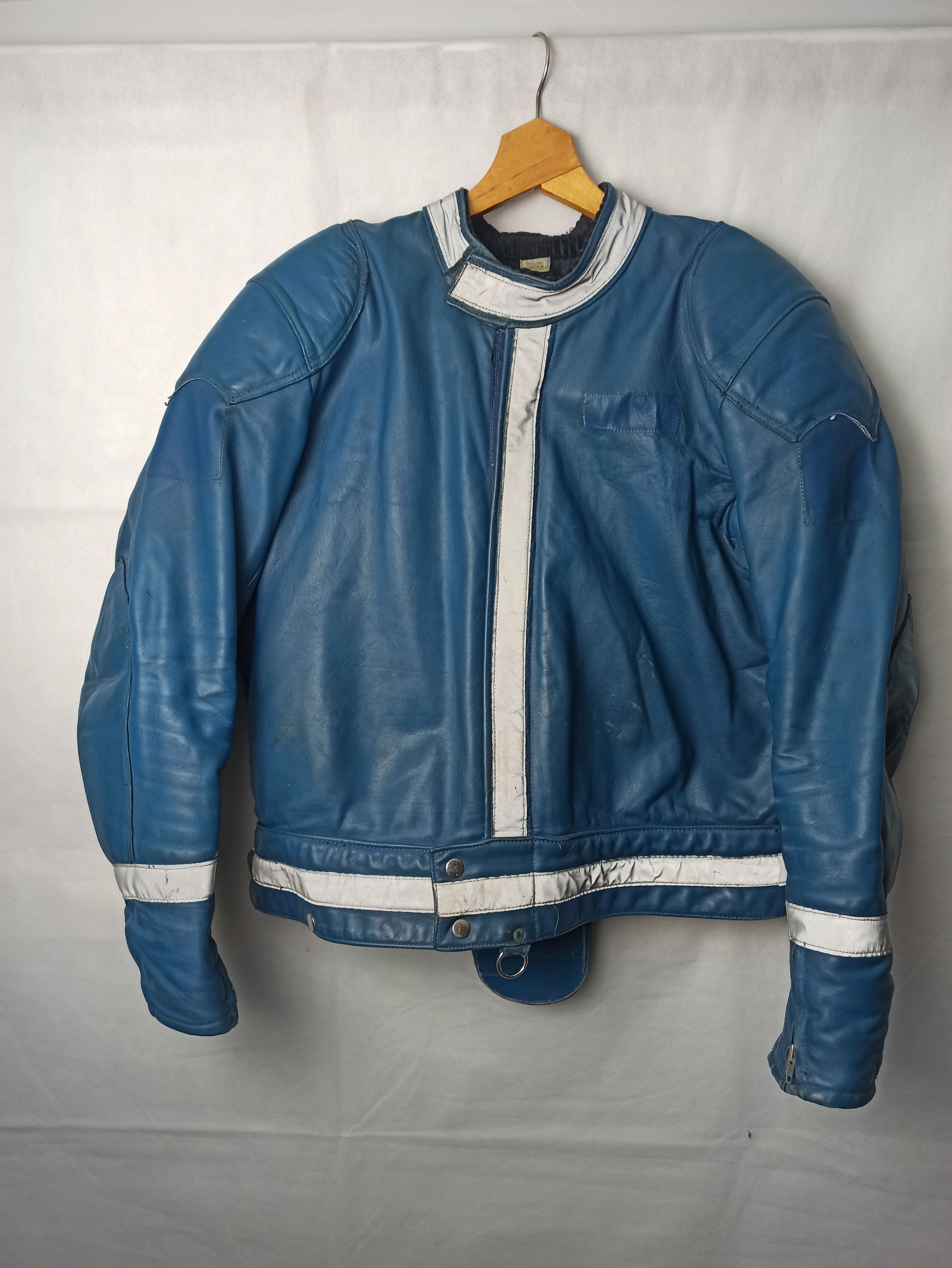Military × Racing × Vintage Vintage Swedish Police Motorcycle Jacket ...