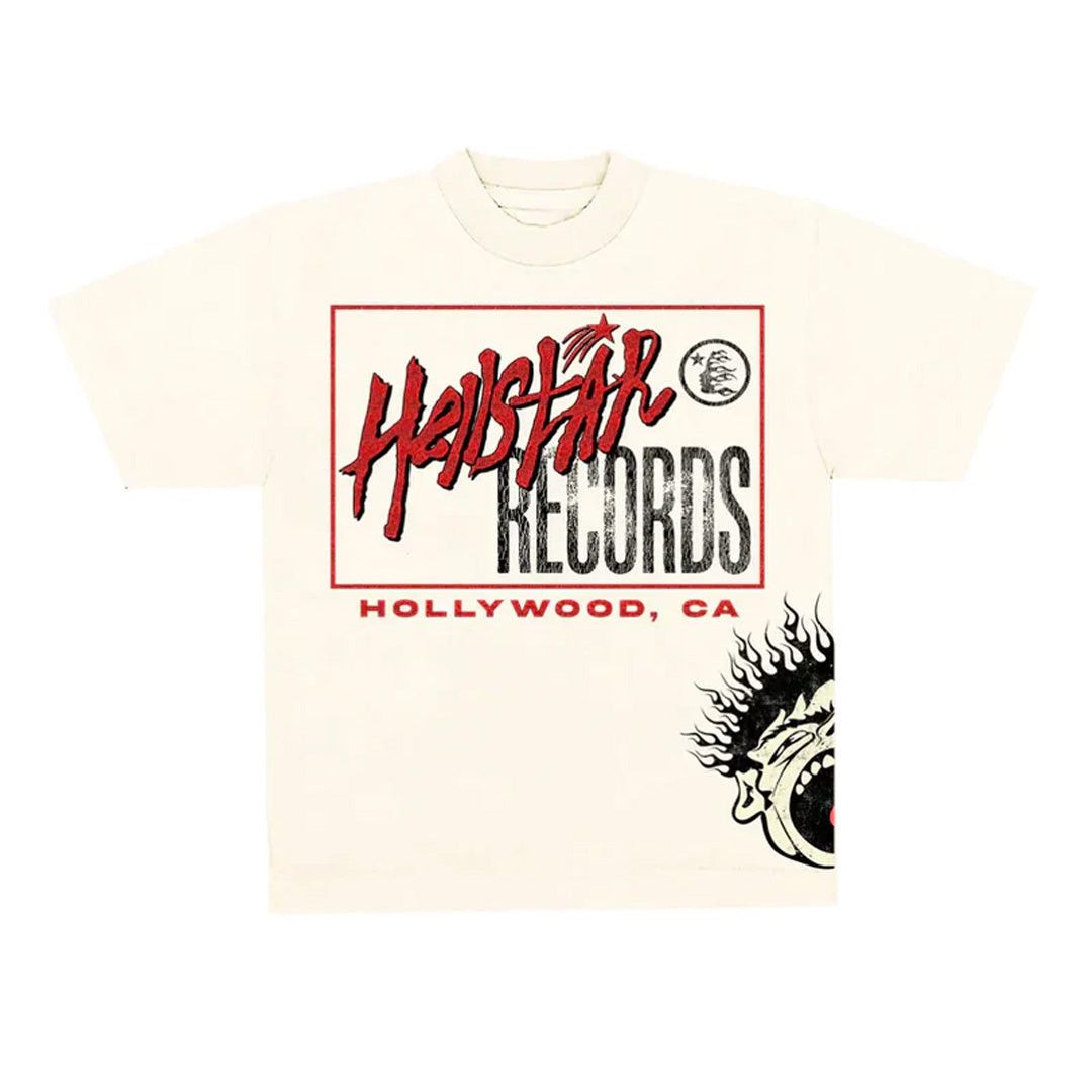 HELLSTAR Records Tee Cream | Grailed